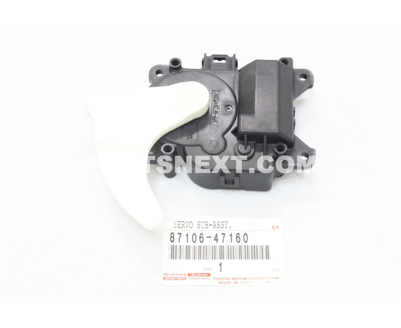 Toyota :: 87106-47160 DAMPER SERVO SUB-ASSY, BLOWER, NO.1
