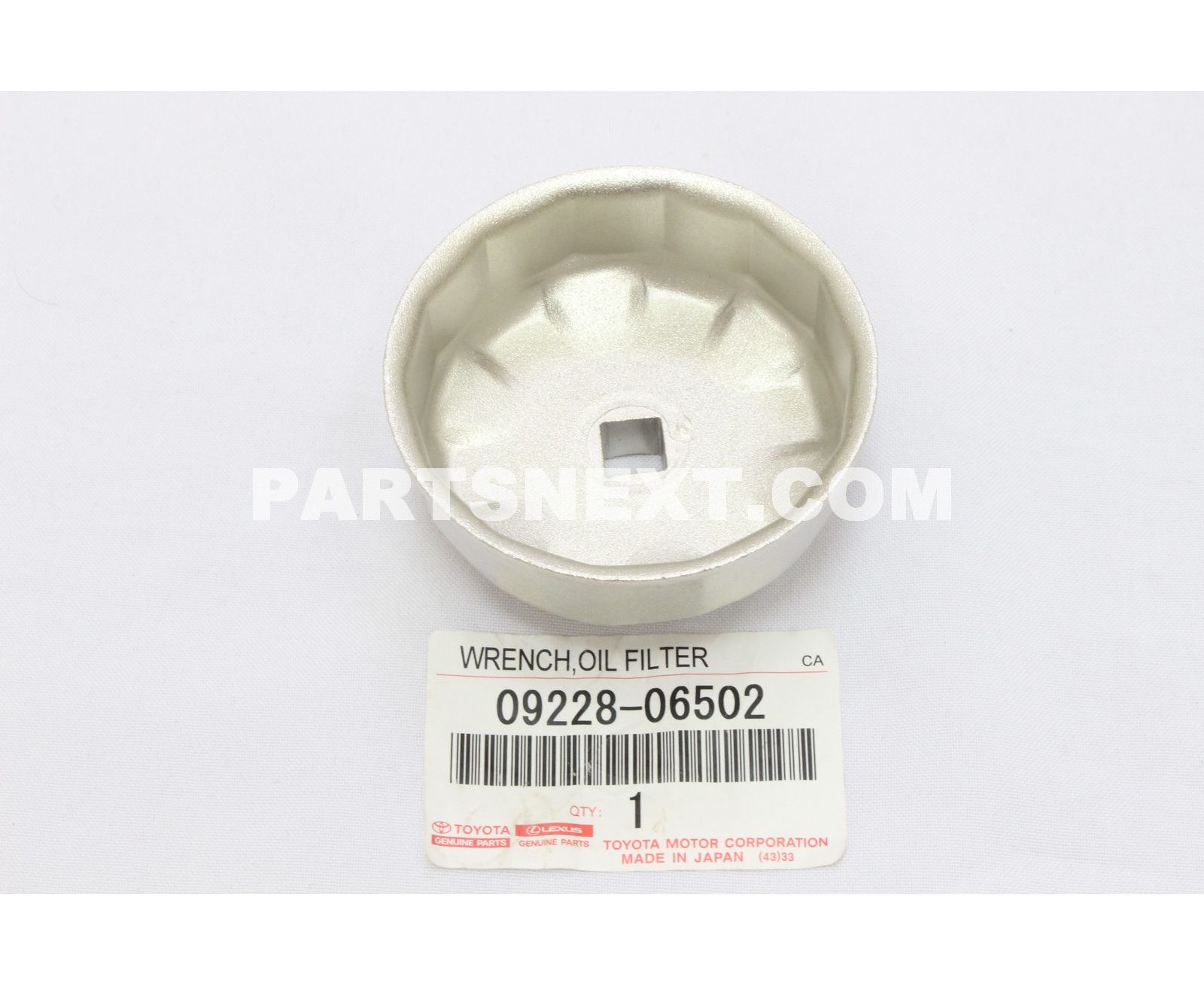 Toyota :: 09228-06502 WRENCH,OIL FILTER