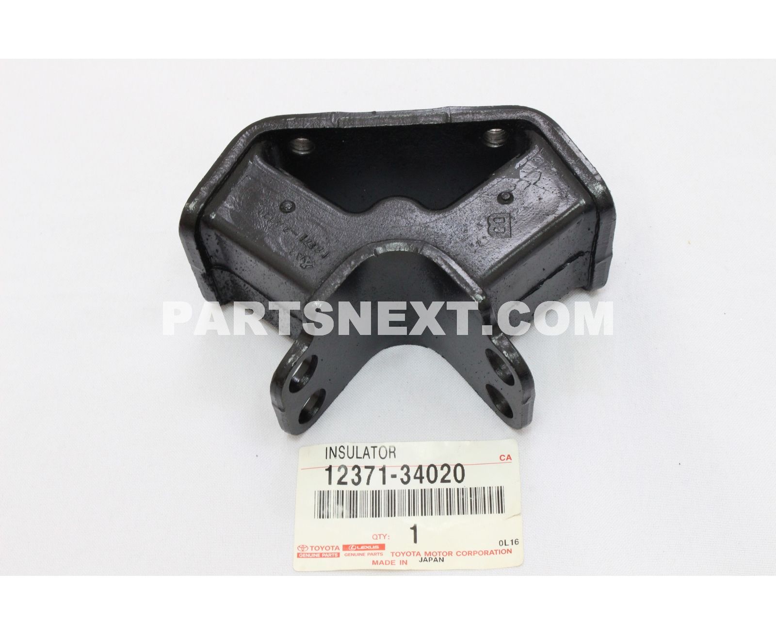 Toyota :: 12371-34020 INSULATOR, ENGINE MOUNTING, REAR NO.1