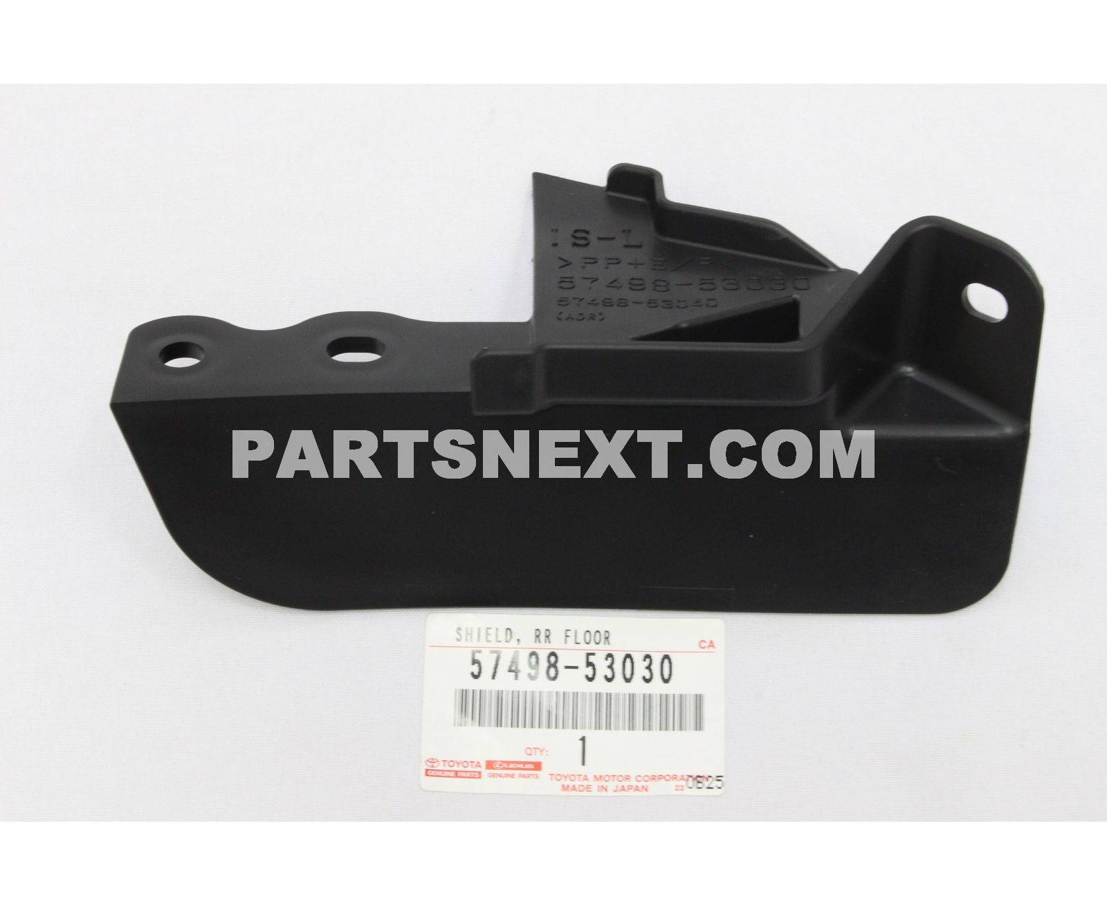 Motors 5749753030 Genuine Toyota SHIELD REAR FLOOR HOUSING 57497-53030 ...