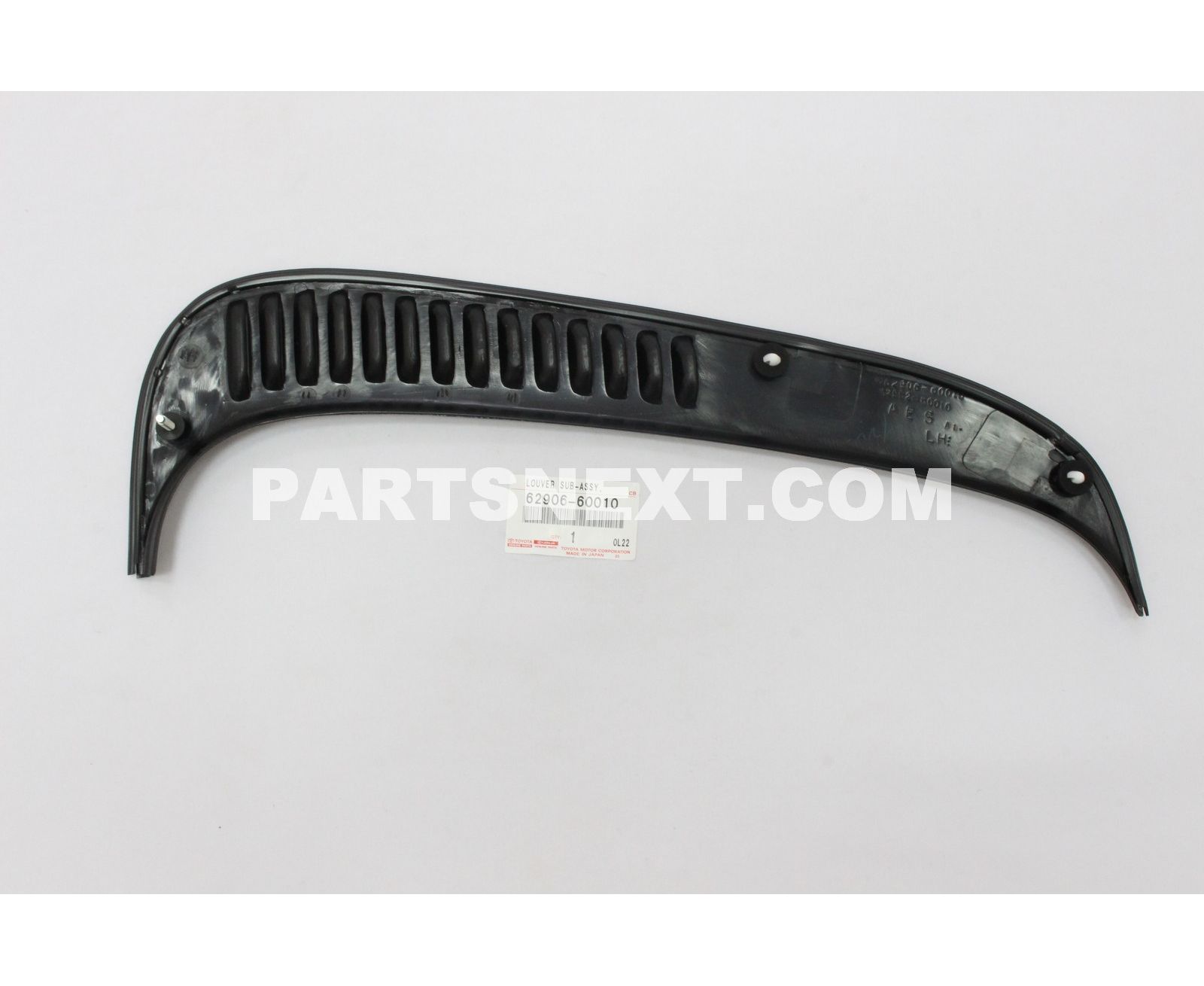 Toyota :: 62906-60010 LOUVER, QUATER VENTILATION, LH