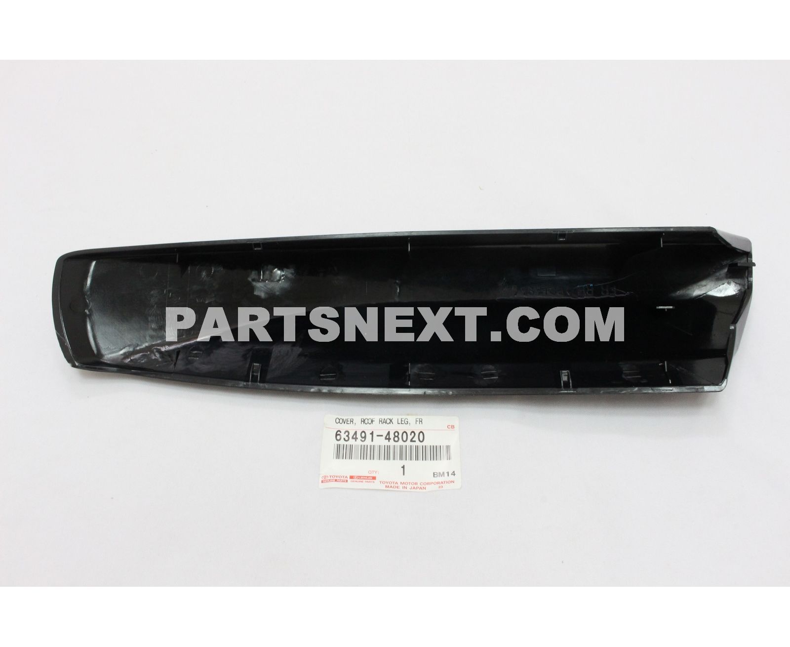 Toyota :: 63491-48020 COVER, ROOF RACK LEG, FRONT RH