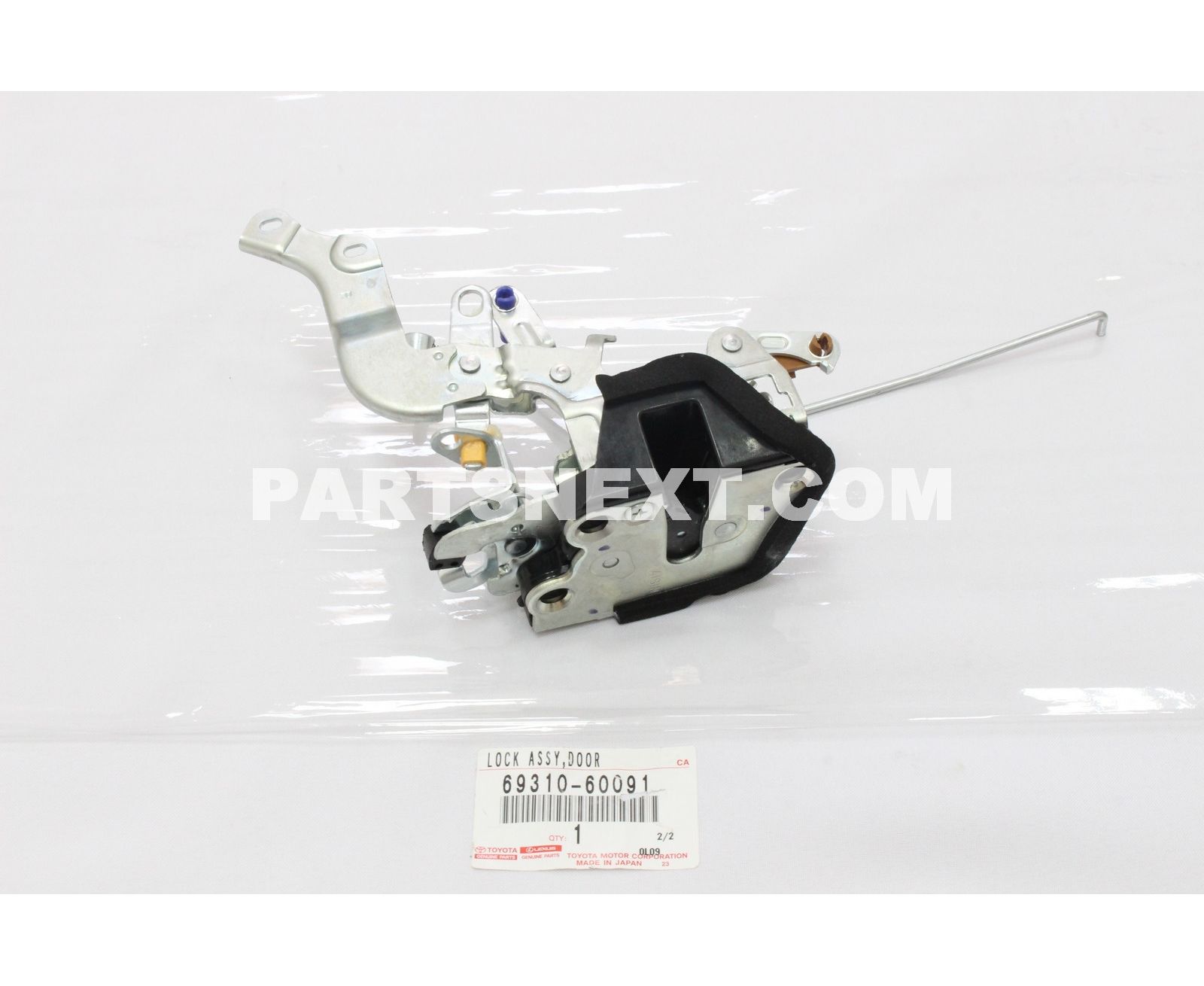 Toyota :: 69310-60091 LOCK ASSY, FRONT DOOR, RH