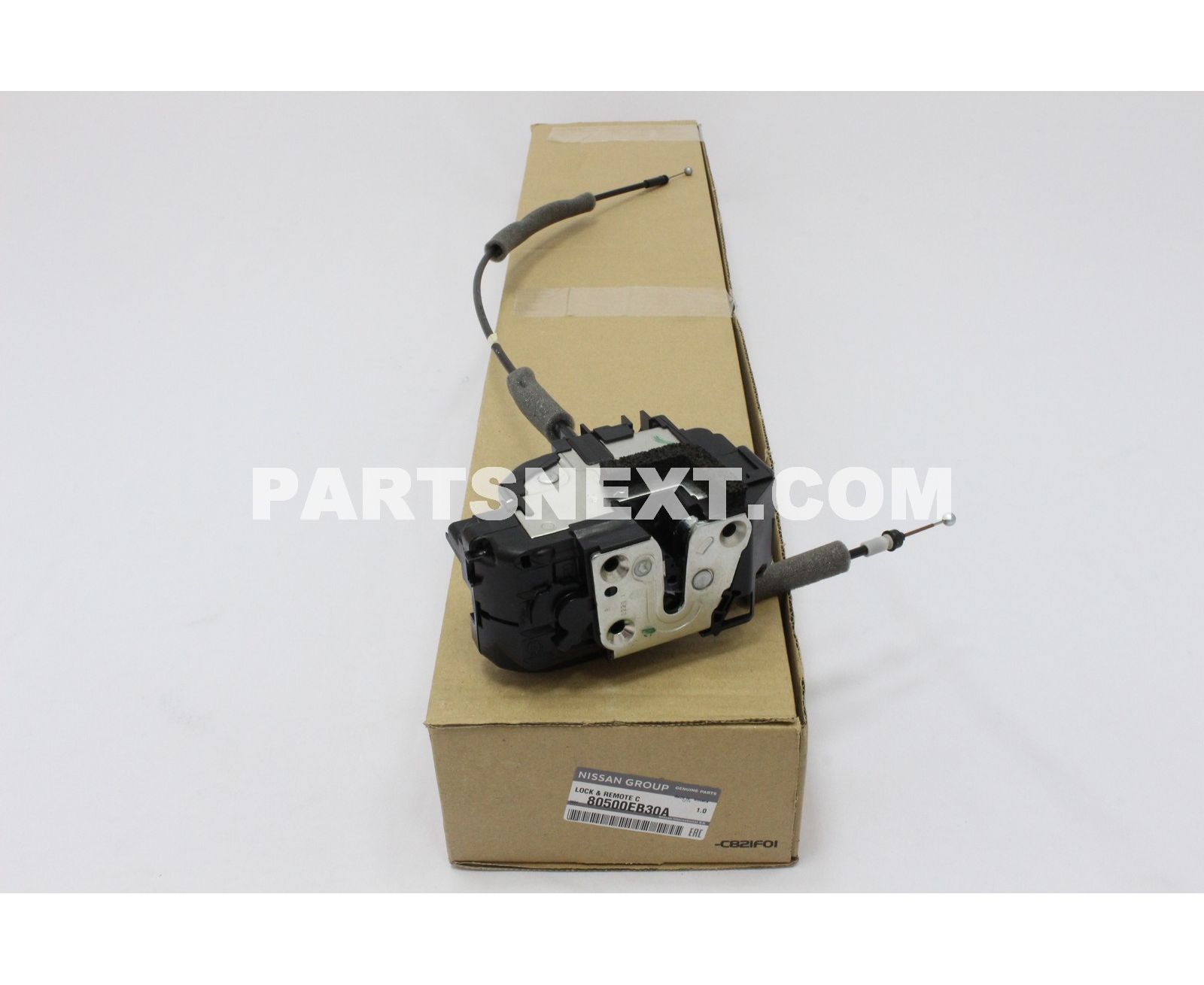 Nissan :: 80500-EB30A LOCK & REMOTE CONTROL ASSY-FRONT DOOR,RH
