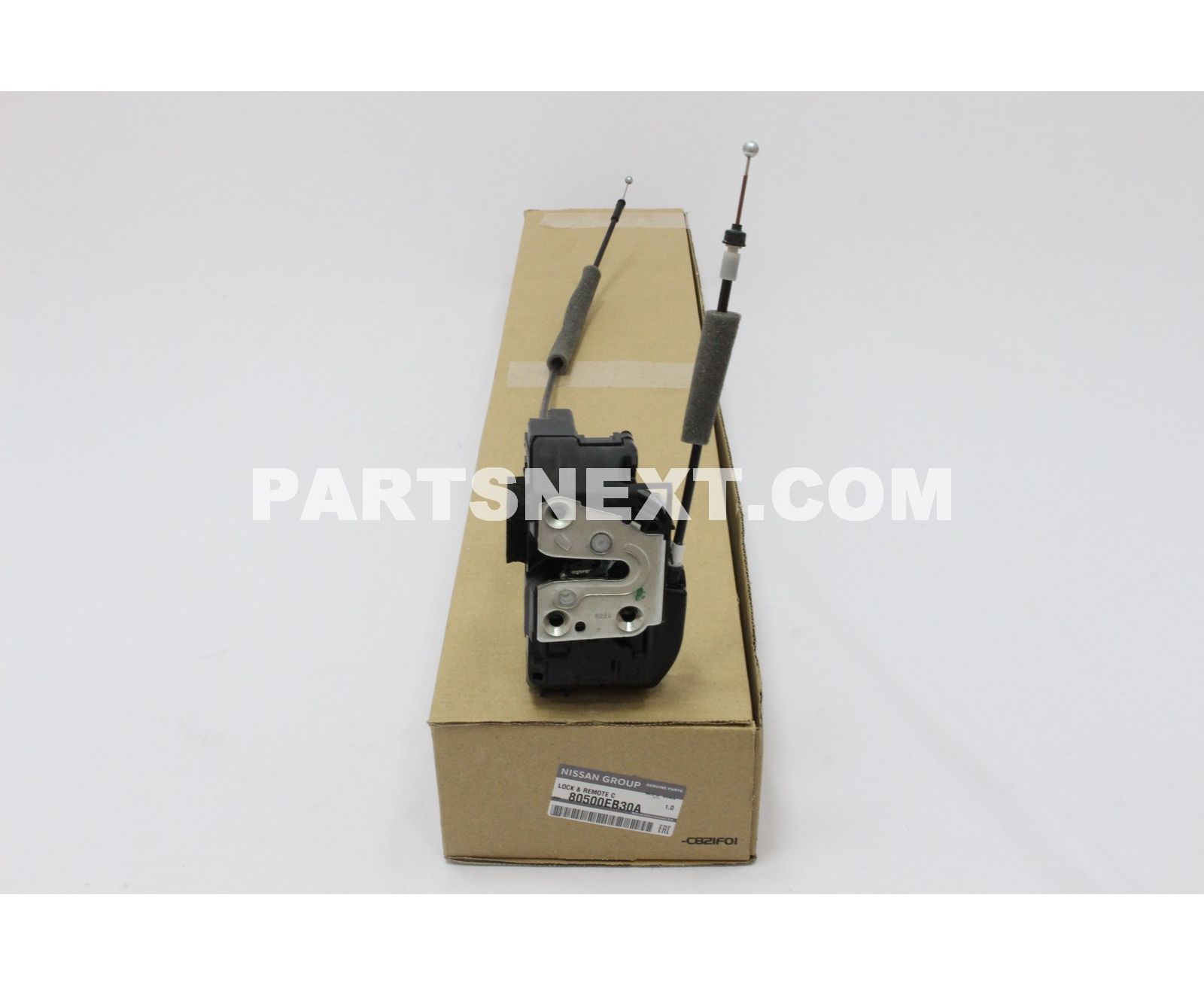 Nissan :: 80500-EB30A LOCK & REMOTE CONTROL ASSY-FRONT DOOR,RH