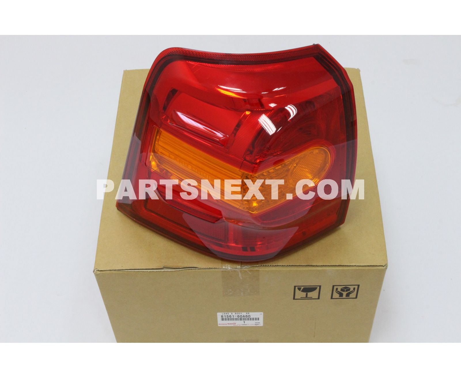Toyota :: 81561-60A60 LENS & BODY, REAR COMBINATION LAMP, LH