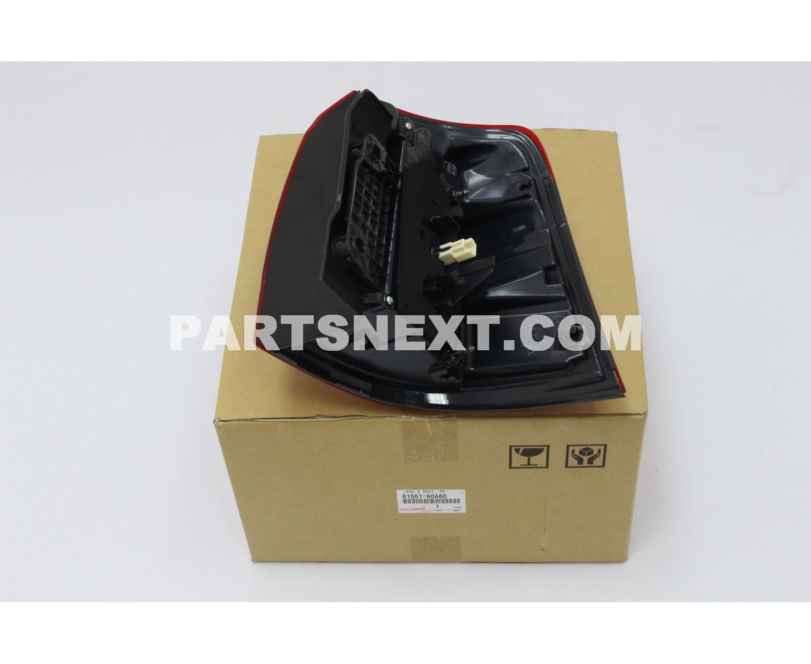 Toyota :: 81561-60A60 LENS & BODY, REAR COMBINATION LAMP, LH