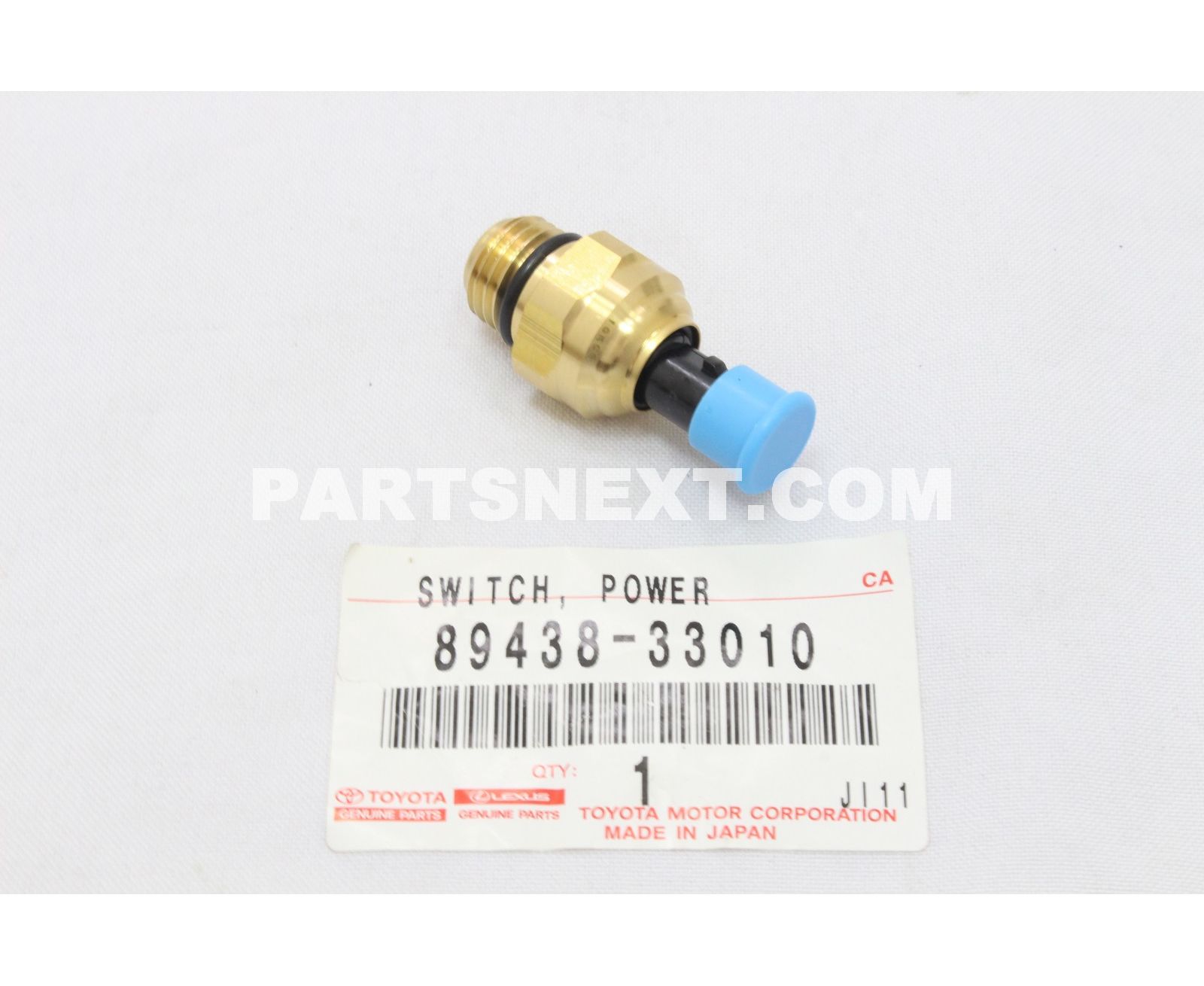 Toyota :: 89438-33010 SWITCH, POWER STEERING OIL PRESSURE