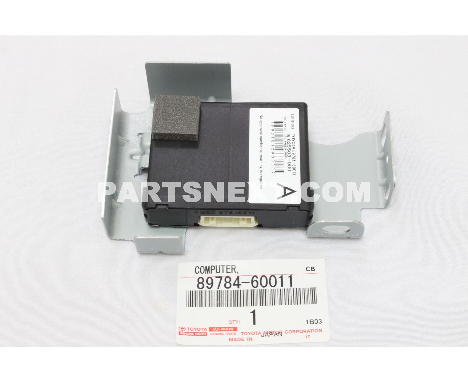 Toyota :: 89784-60011 COMPUTER, IMMOBILIZER CODE