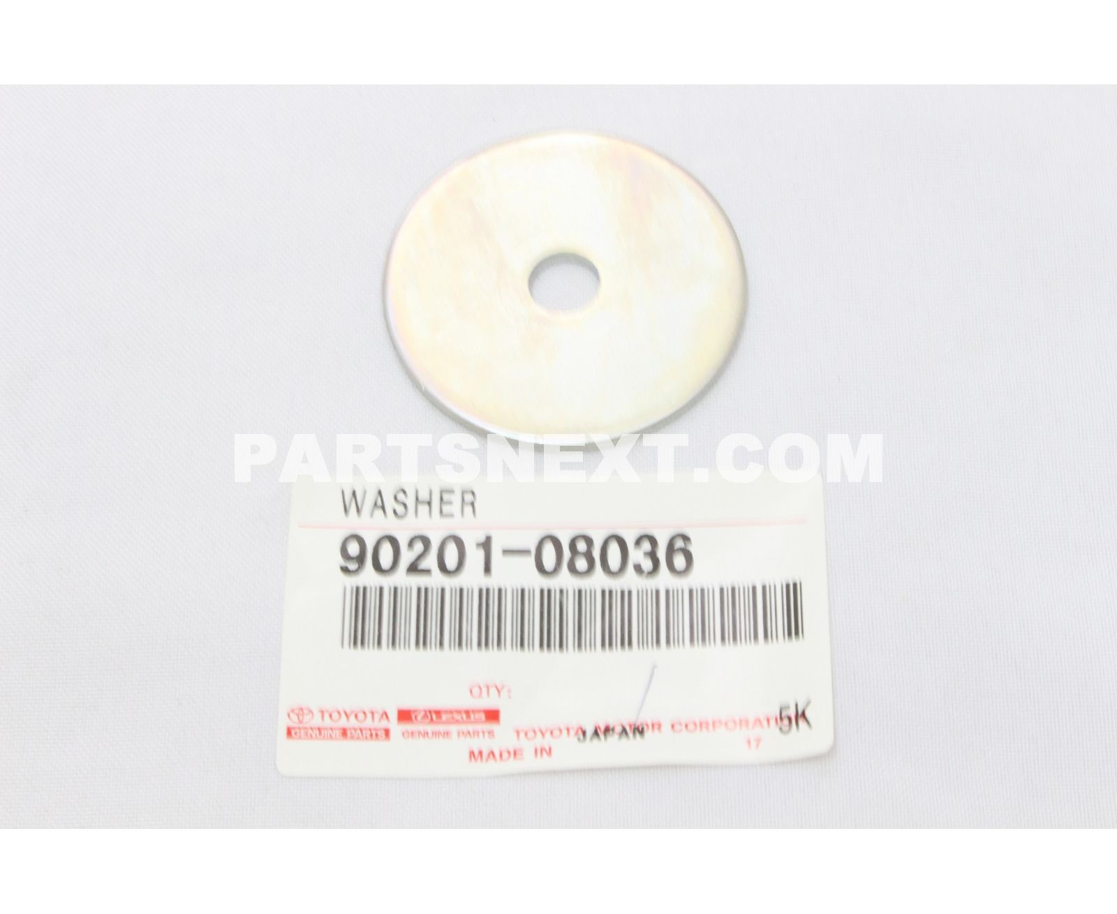 Toyota :: 90201-08036 WASHER