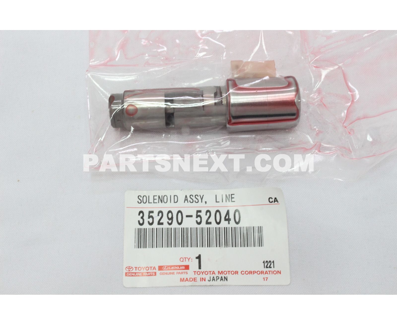 Toyota :: 35290-52040 SOLENOID ASSY, LINE PRESSURE CONTROL