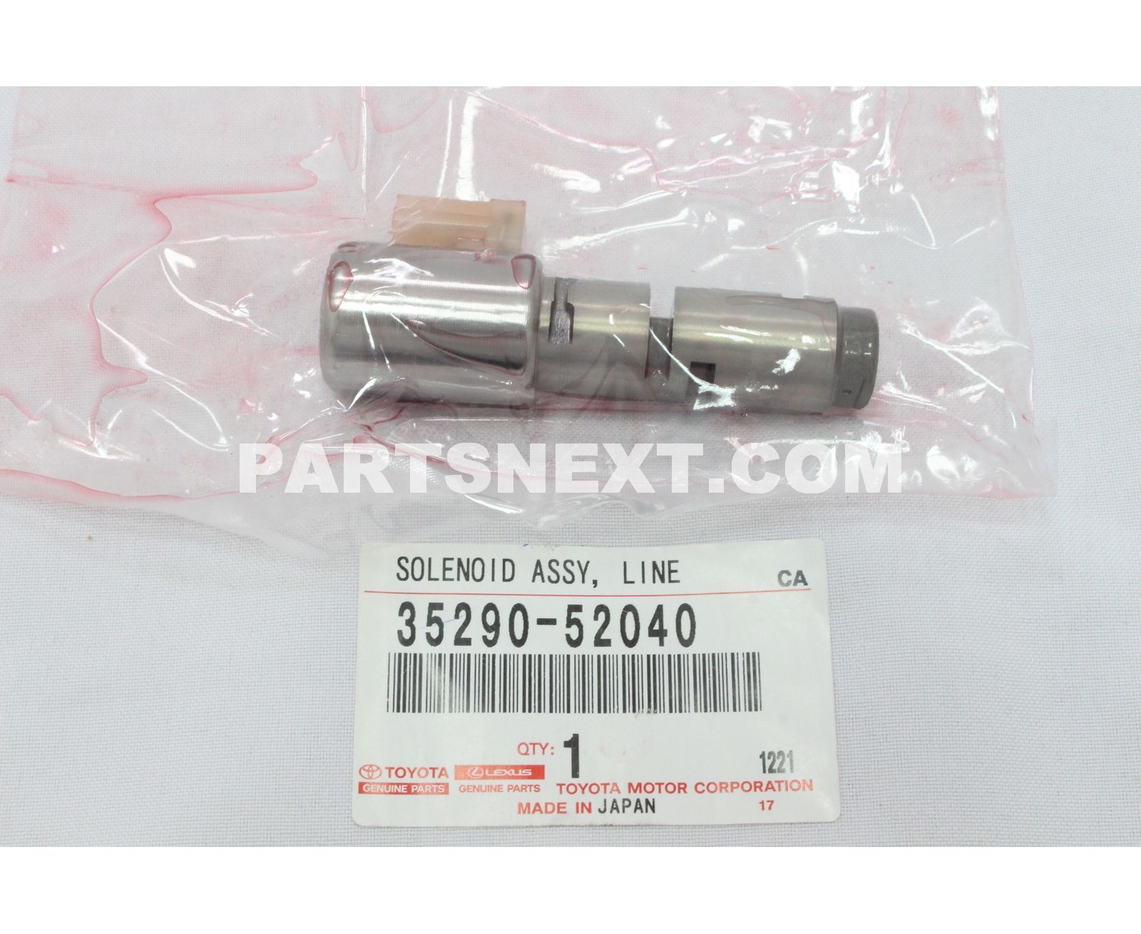 Toyota :: 35290-52040 SOLENOID ASSY, LINE PRESSURE CONTROL