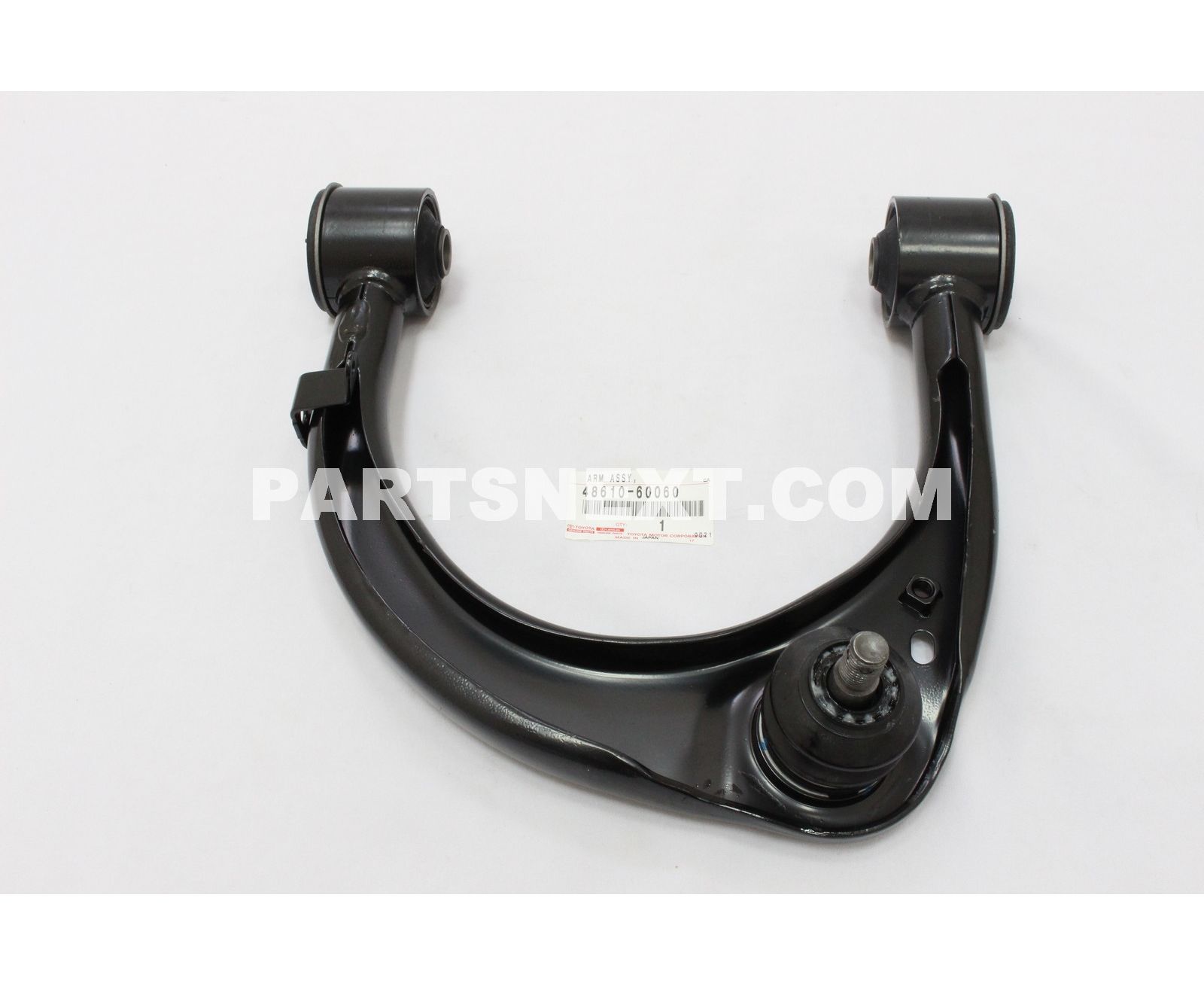 Toyota :: 48610-60060 ARM ASSY, FRONT SUSPENSION UPPER, RH