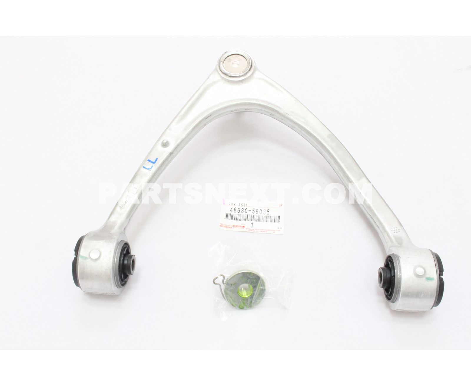 Toyota :: 48630-59035 ARM ASSY, FRONT SUSPENSION, UPPER LH