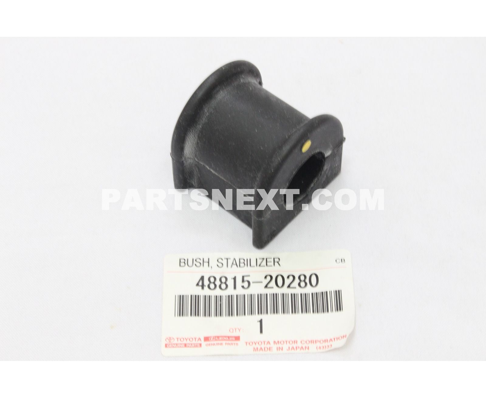 Toyota :: 48815-20280 BUSH, FRONT STABILIZER BAR, NO.1
