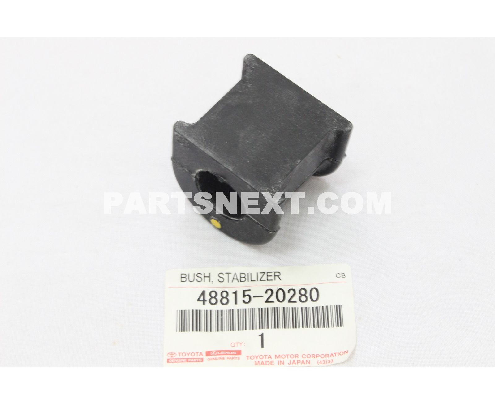 Toyota :: 48815-20280 BUSH, FRONT STABILIZER BAR, NO.1