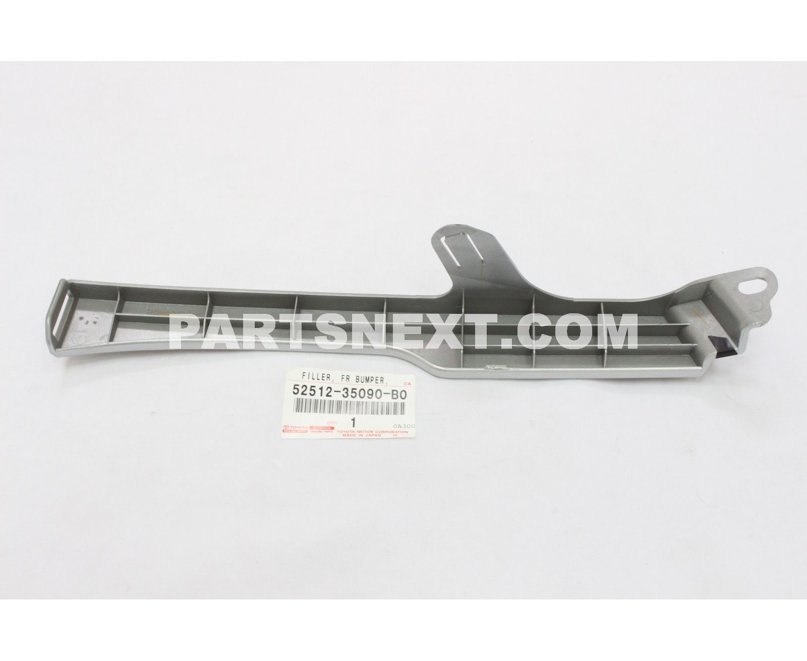 Toyota :: 52512-35090-B0 FILLER, FRONT BUMPER, RH