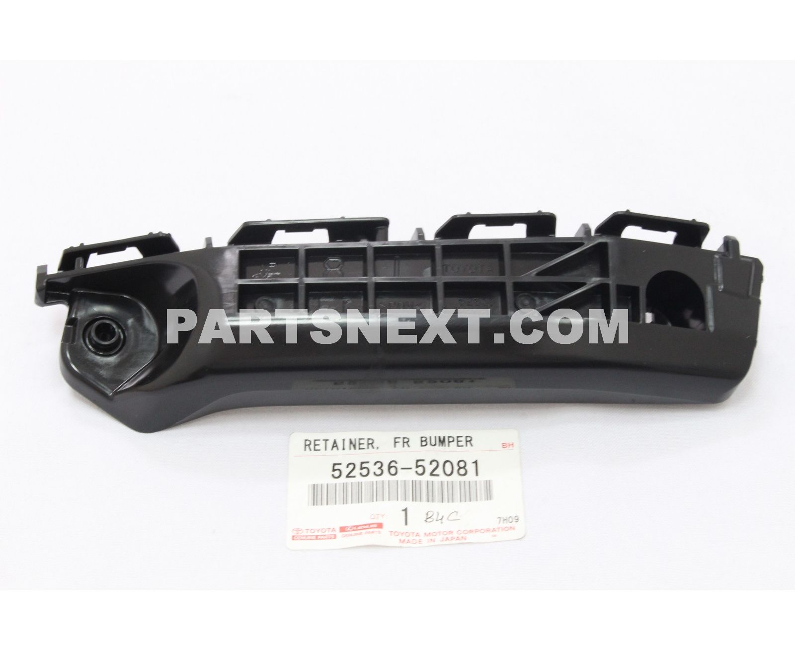Toyota :: 52536-52081 RETAINER, FRONT BUMPER SIDE, LH