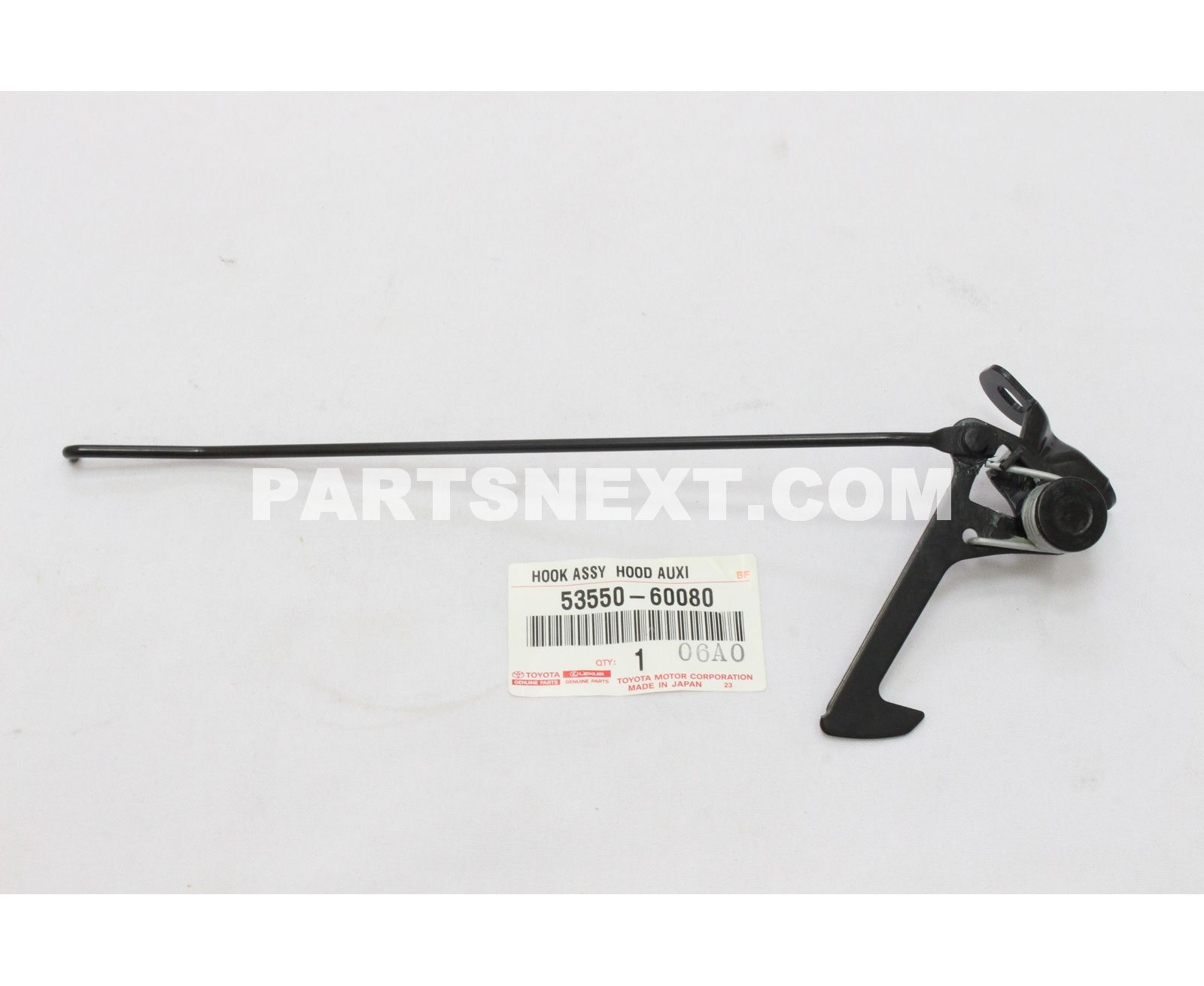 Toyota :: 53550-60080 HOOK ASSY, HOOD AUXILIARY CATCH