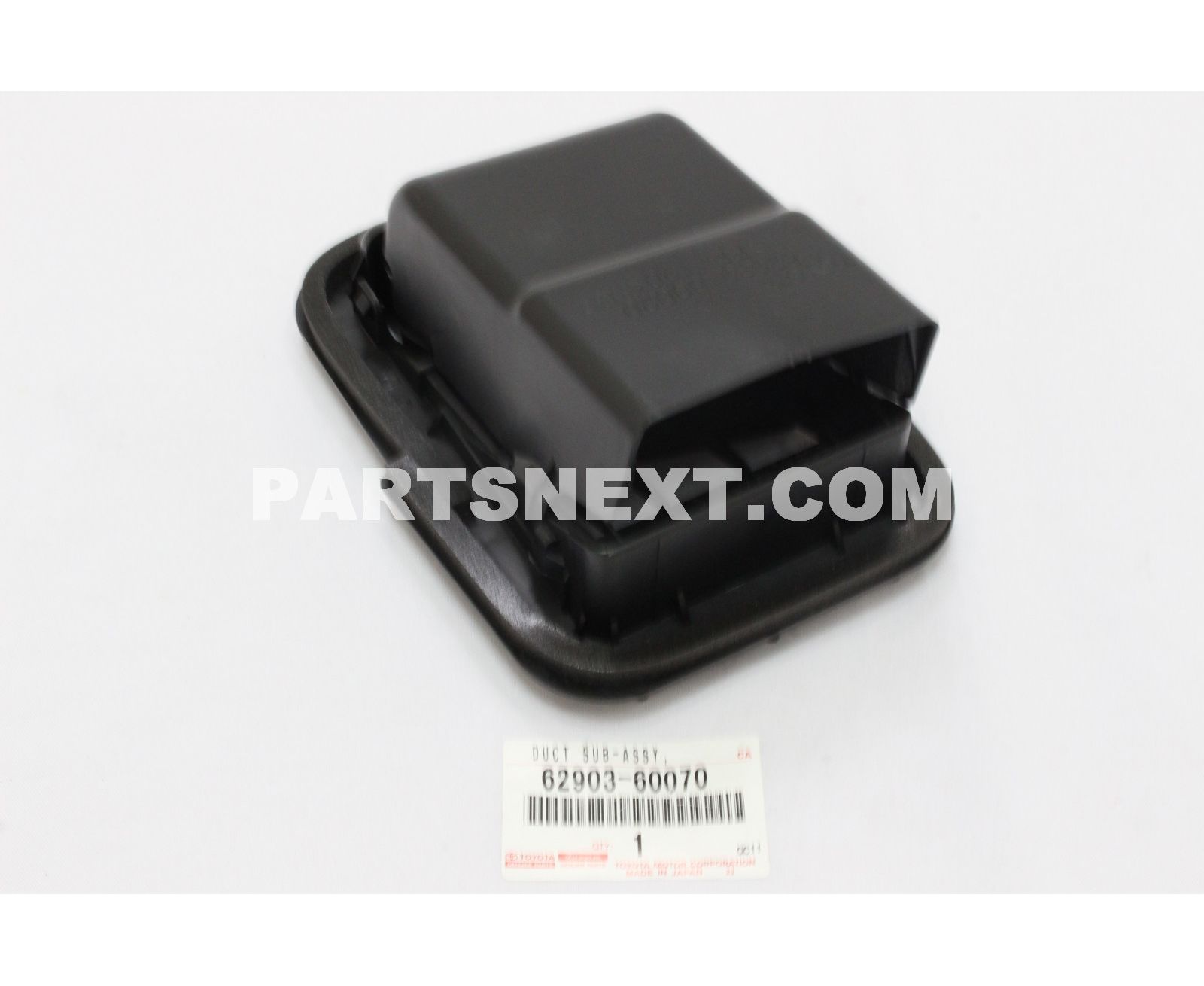 Toyota :: 62903-60070 DUCT ASSY, QUARTER VENT, RH/LH