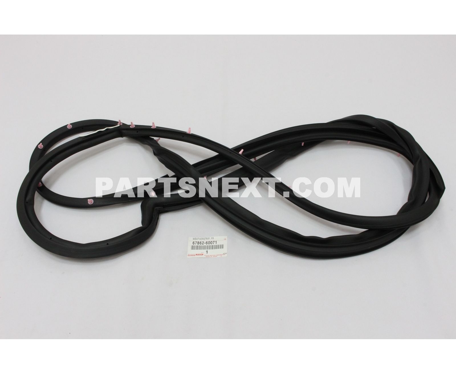 Toyota :: 67862-60071 WEATHERSTRIP, FRONT DOOR, LH