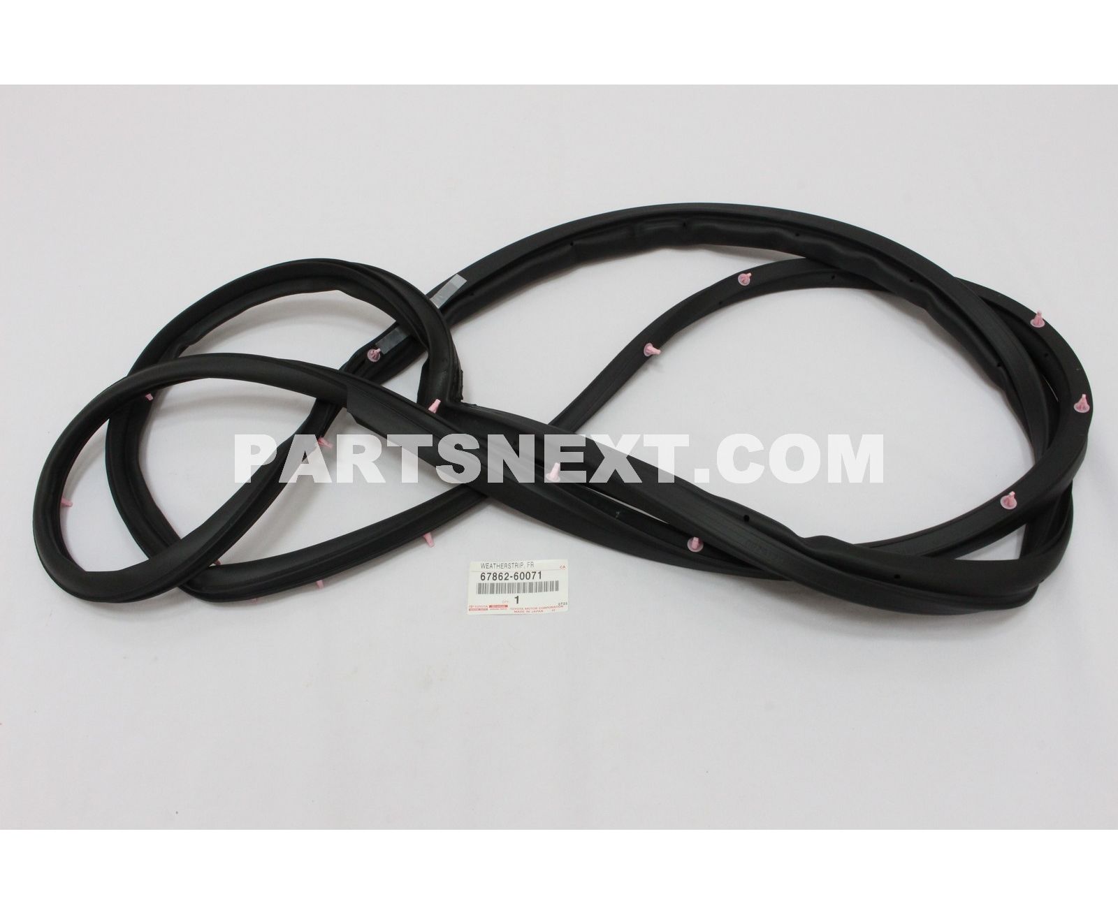 Toyota :: 67862-60071 WEATHERSTRIP, FRONT DOOR, LH