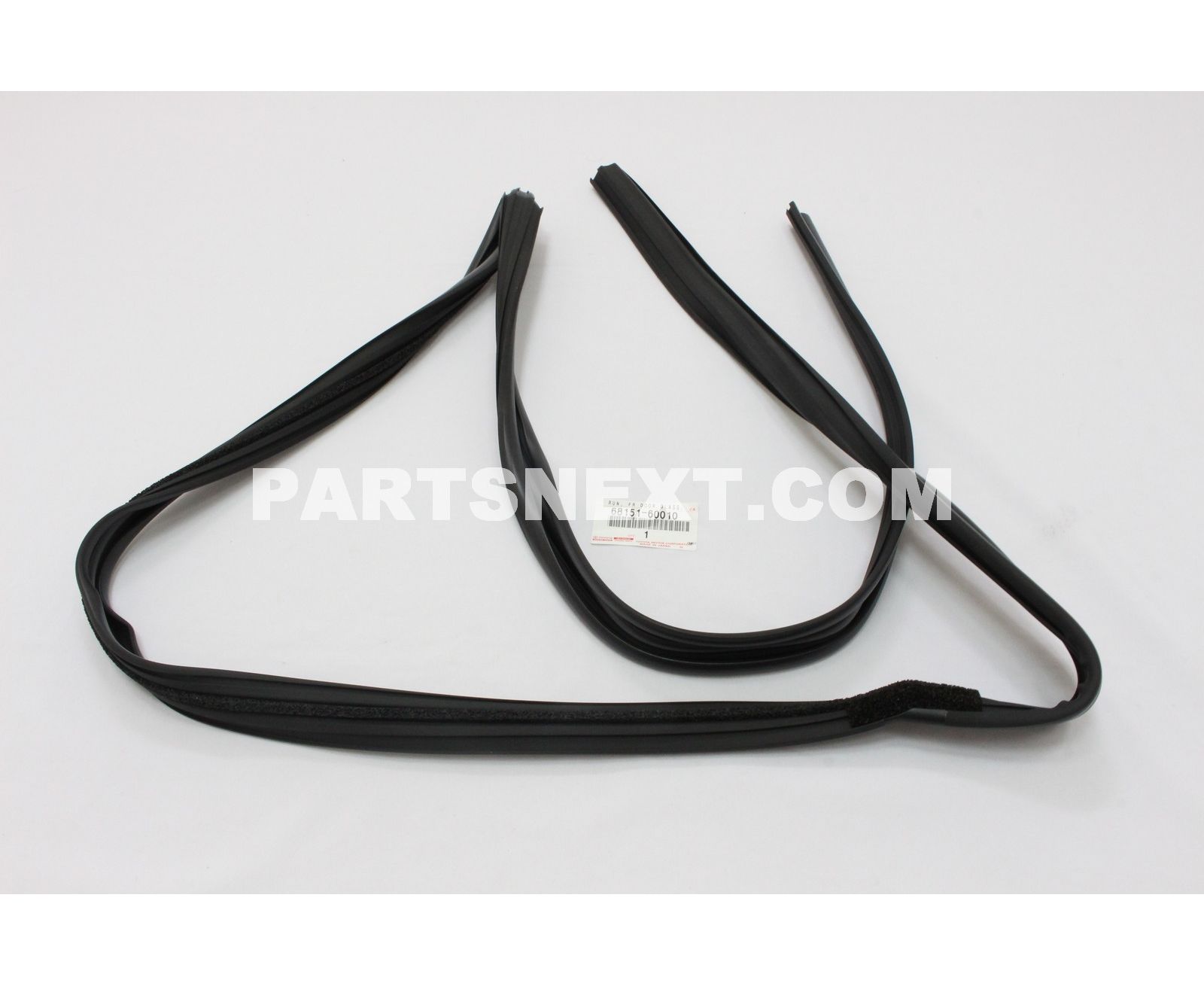 Toyota :: 68151-60010 RUN, FRONT DOOR GLASS, LH