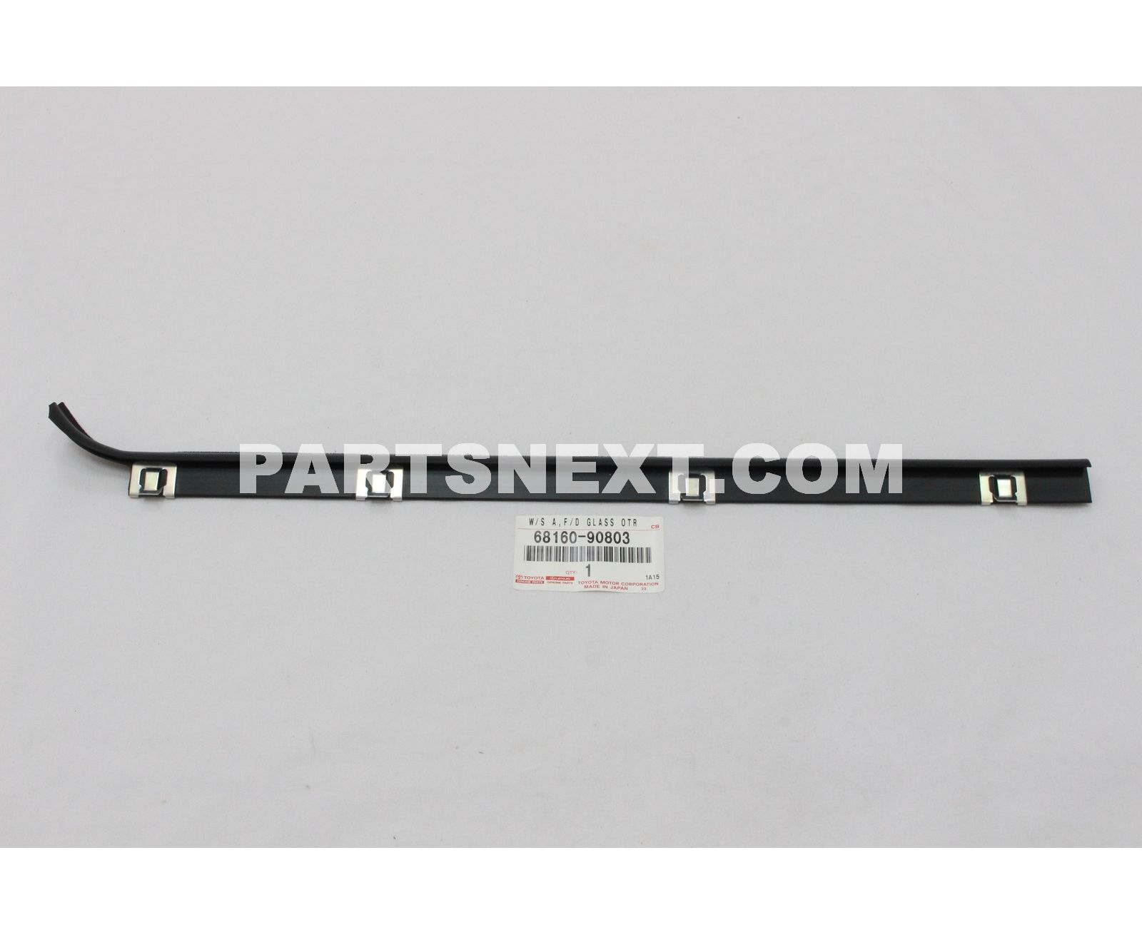 Toyota :: 68160-90803 WEATHERSTRIP, FRONT DOOR GLASS, OUTER
