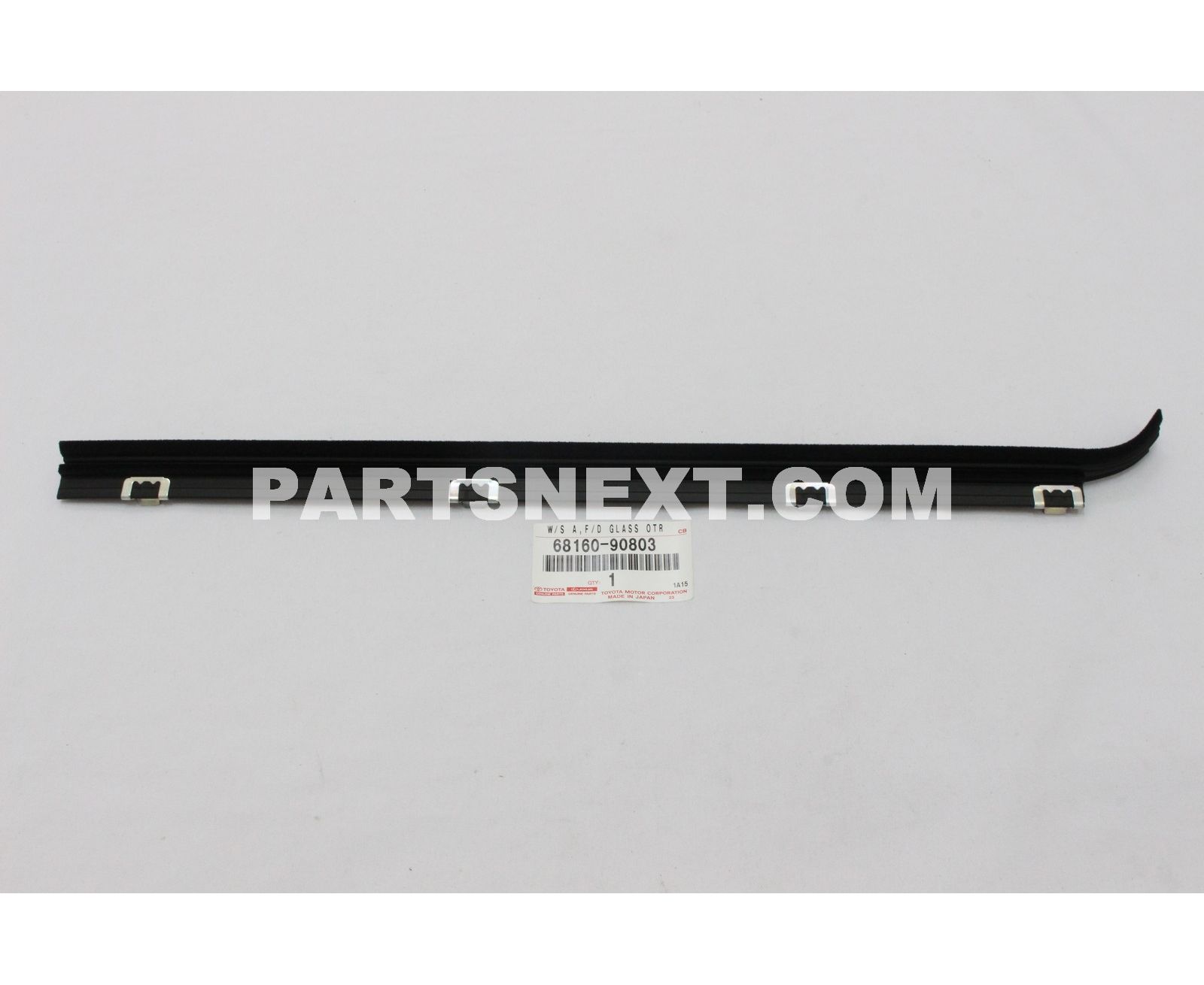 Toyota :: 68160-90803 WEATHERSTRIP, FRONT DOOR GLASS, OUTER