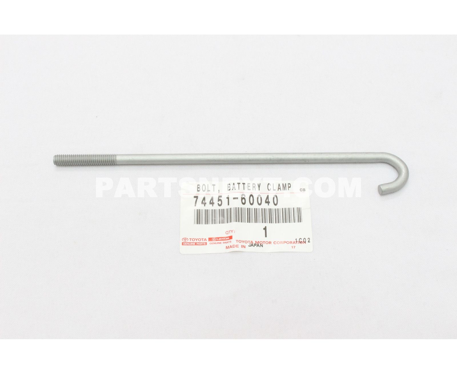 Toyota :: 74451-60040 BOLT, BATTERY CLAMP