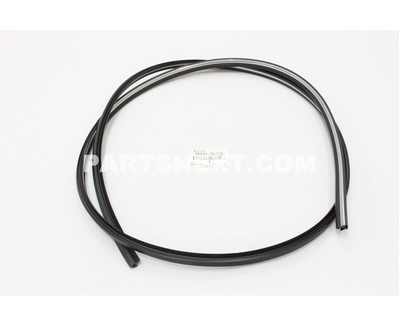 Toyota :: 75531-35120 MOULDING, WINDSHIELD, OUTER UPPER