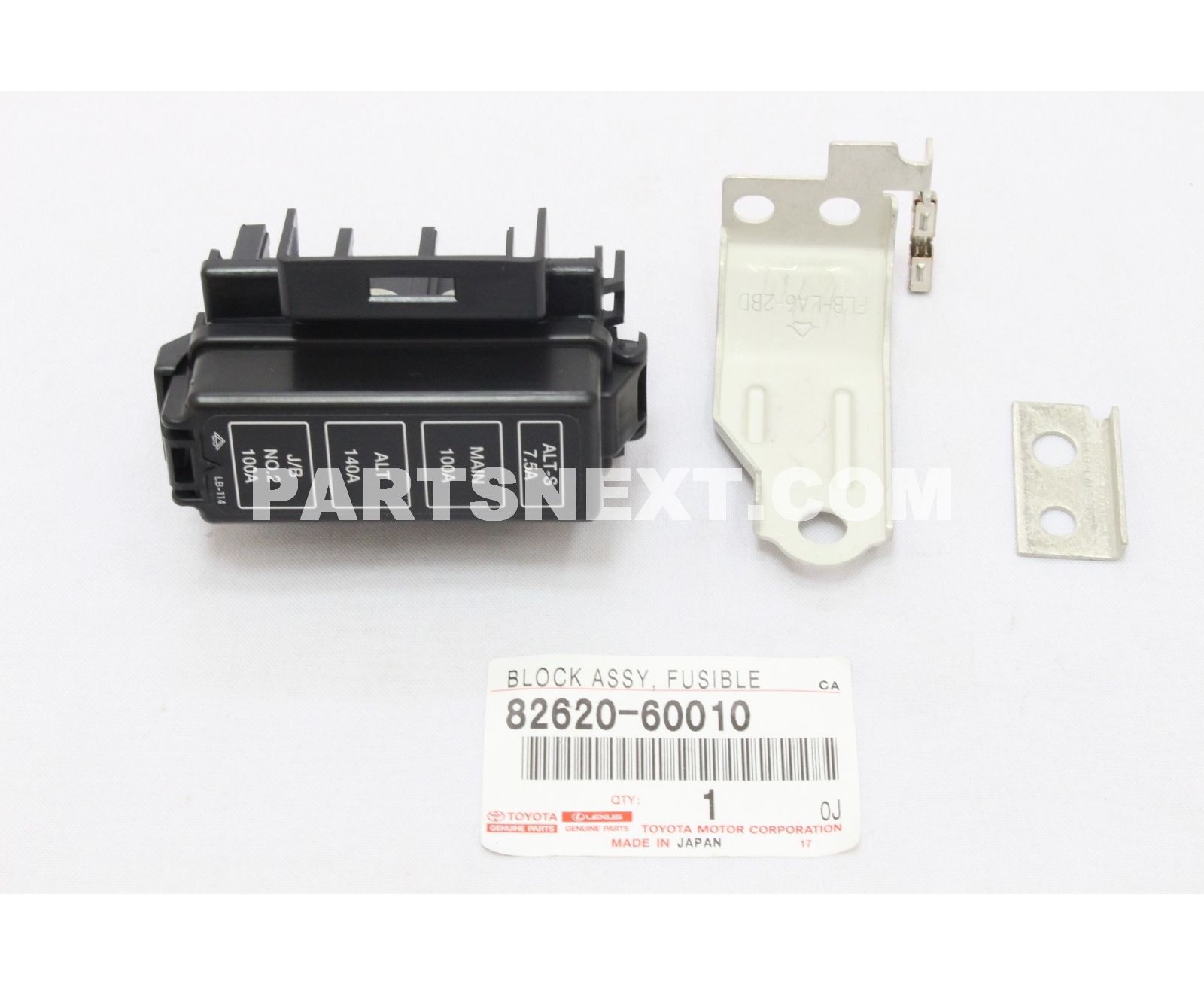 Toyota :: 82620-60010 BLOCK ASSY, FUSIBLE LINK