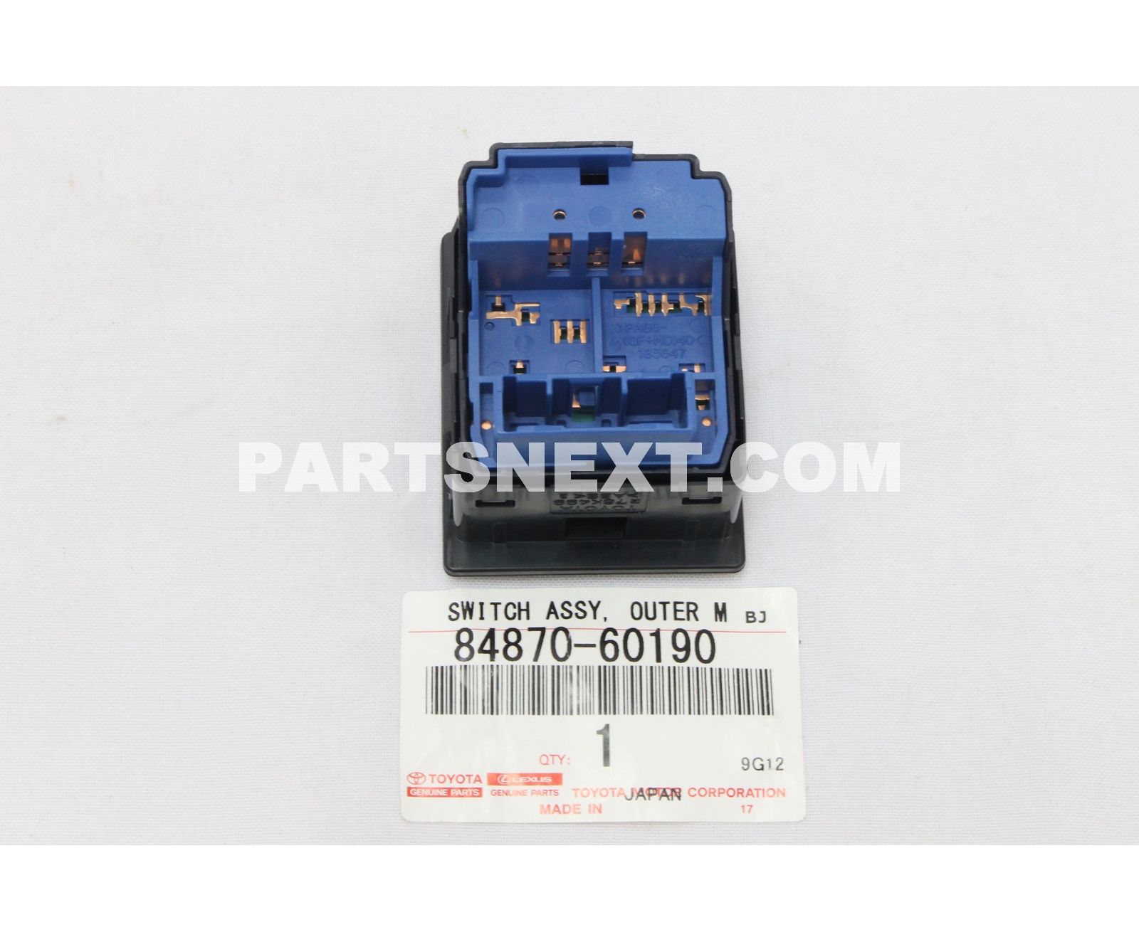 Toyota :: 84870-60190 SWITCH ASSY OUTER