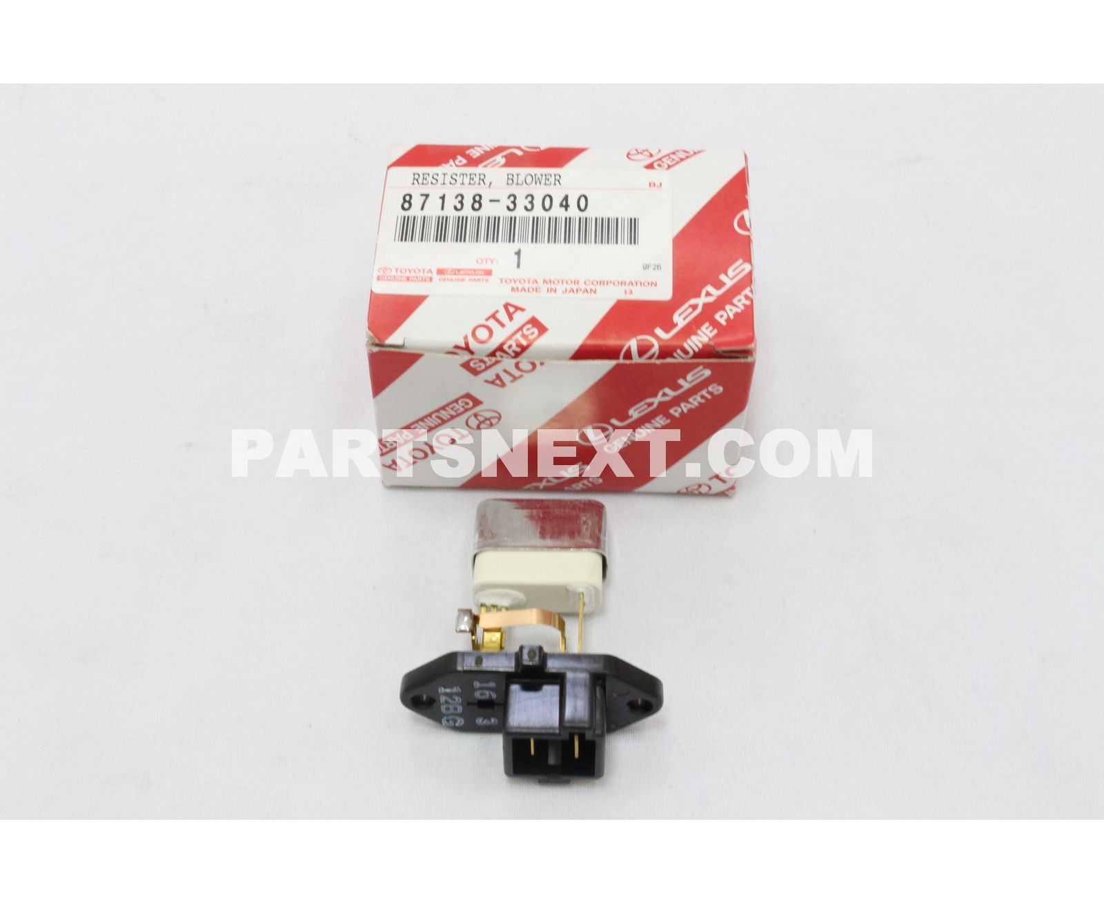 Toyota :: 87138-33040 RESISTOR, BLOWER