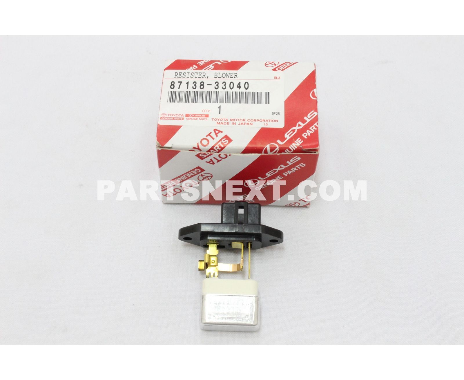 Toyota :: 87138-33040 RESISTOR, BLOWER
