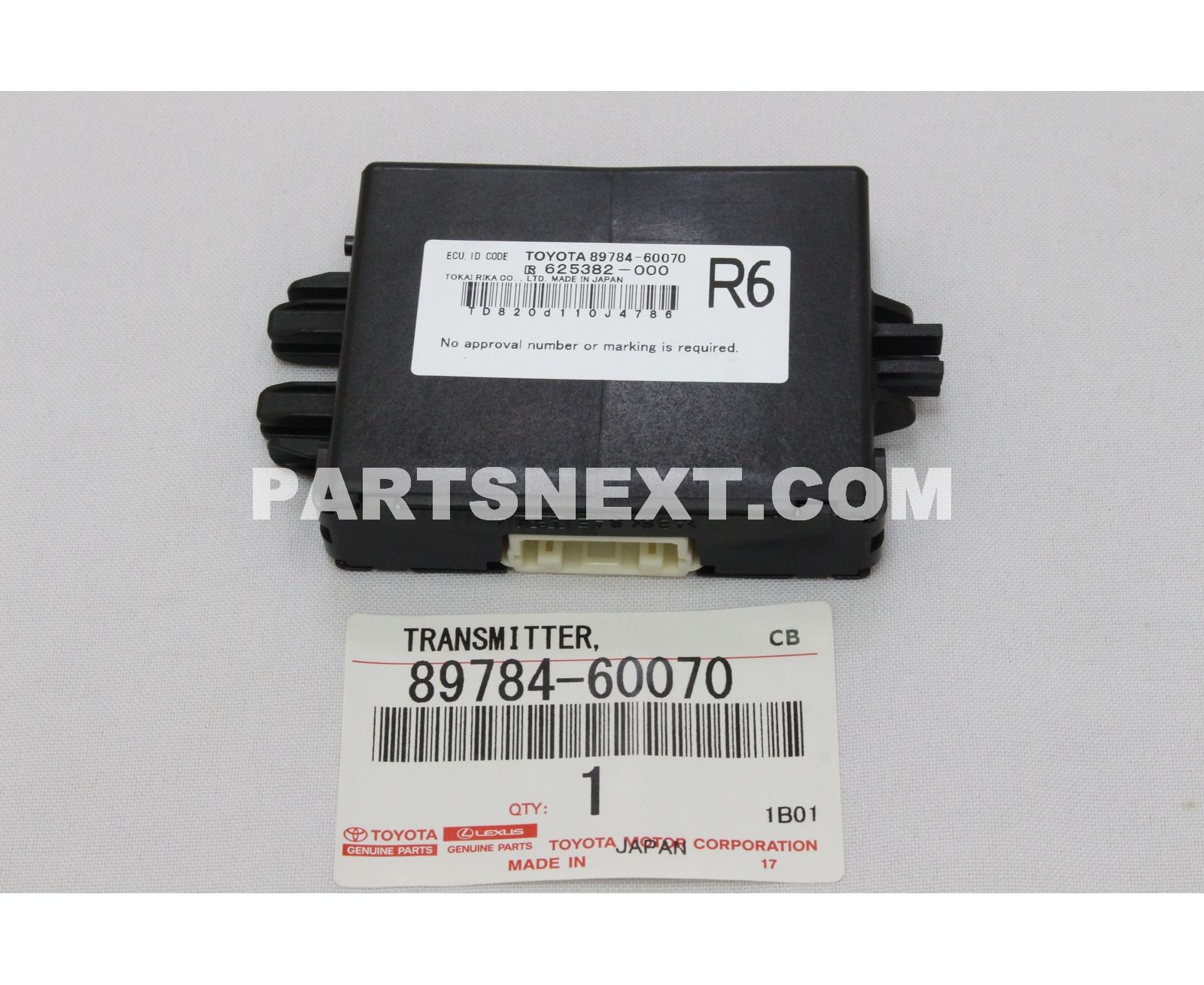 Toyota :: 89784-60070 COMPUTER, IMMOBILIZER CODE
