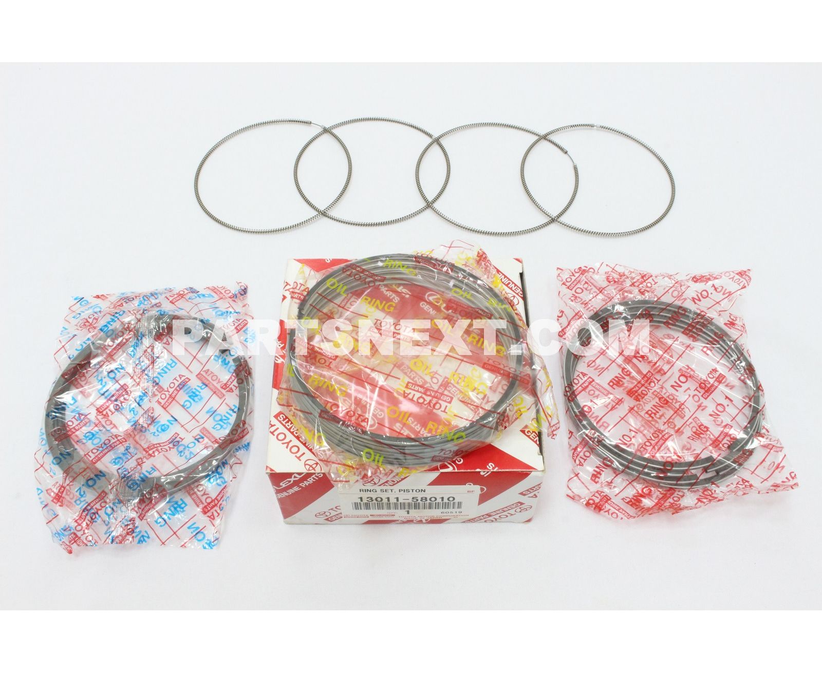 Toyota :: 13011-58010 RING SET, PISTON