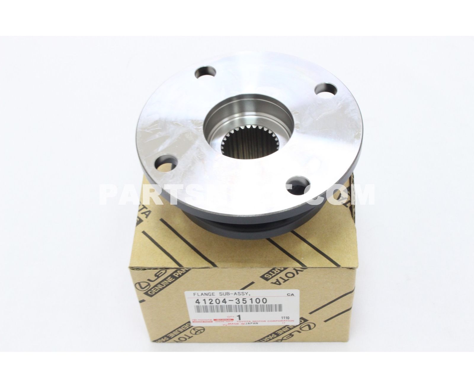 Toyota :: 41204-35100 FLANGE SUB-ASSY, REAR DRIVE PINION COMPANION, REAR