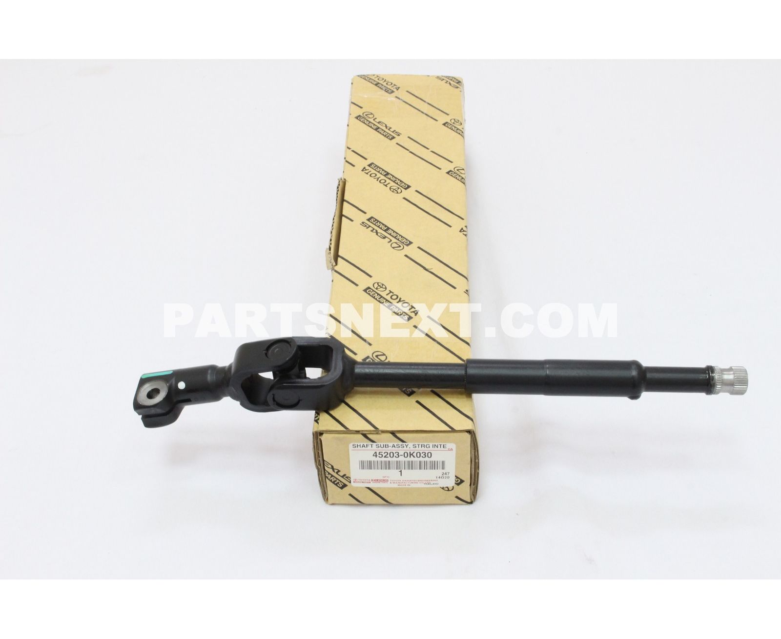 Toyota :: 45203-0K030 SHAFT SUB-ASSY, STEERING INTERMEDIATE, NO.2