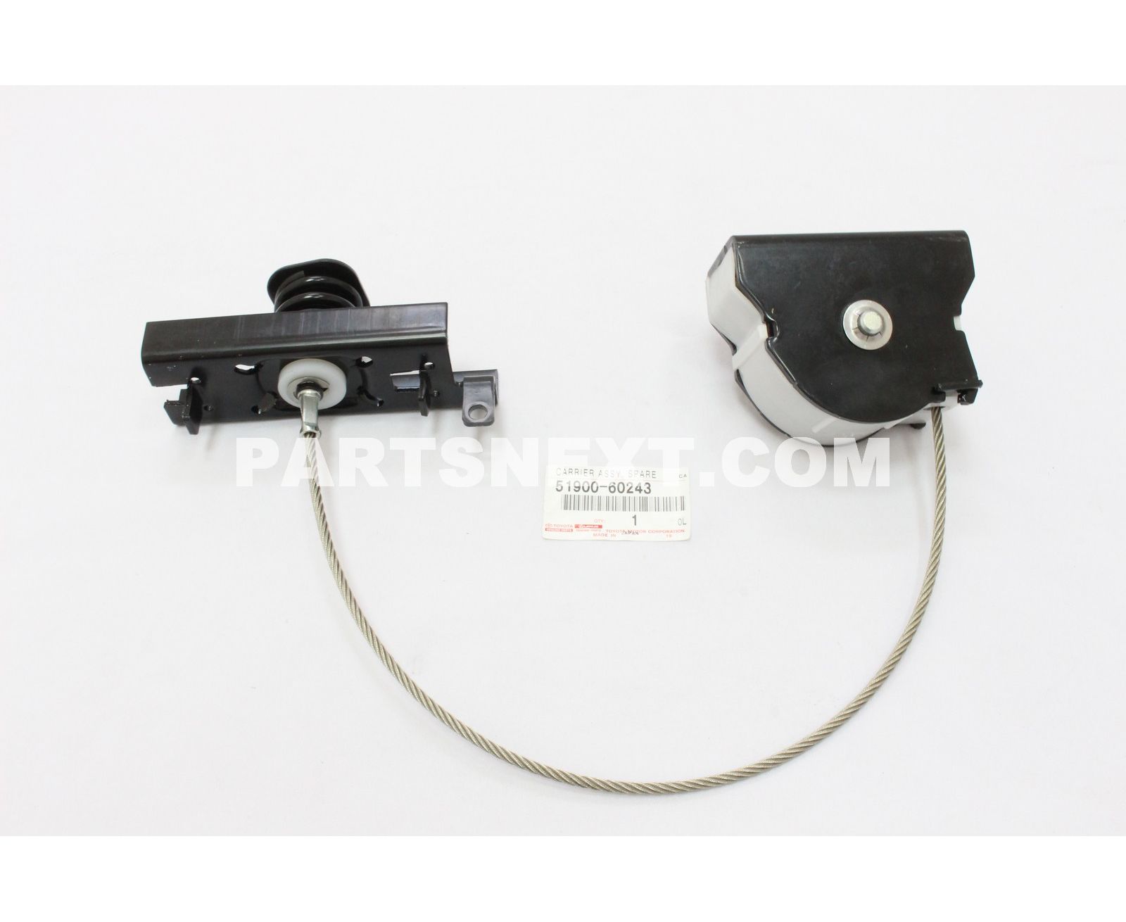 Toyota :: 51900-60243 CARRIER ASSY, SPARE WHEEL