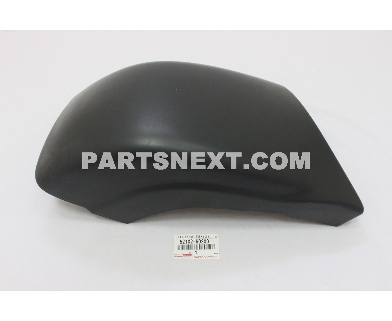 Toyota :: 52102-60200 EXTENSION, FRONT BUMPER, RH