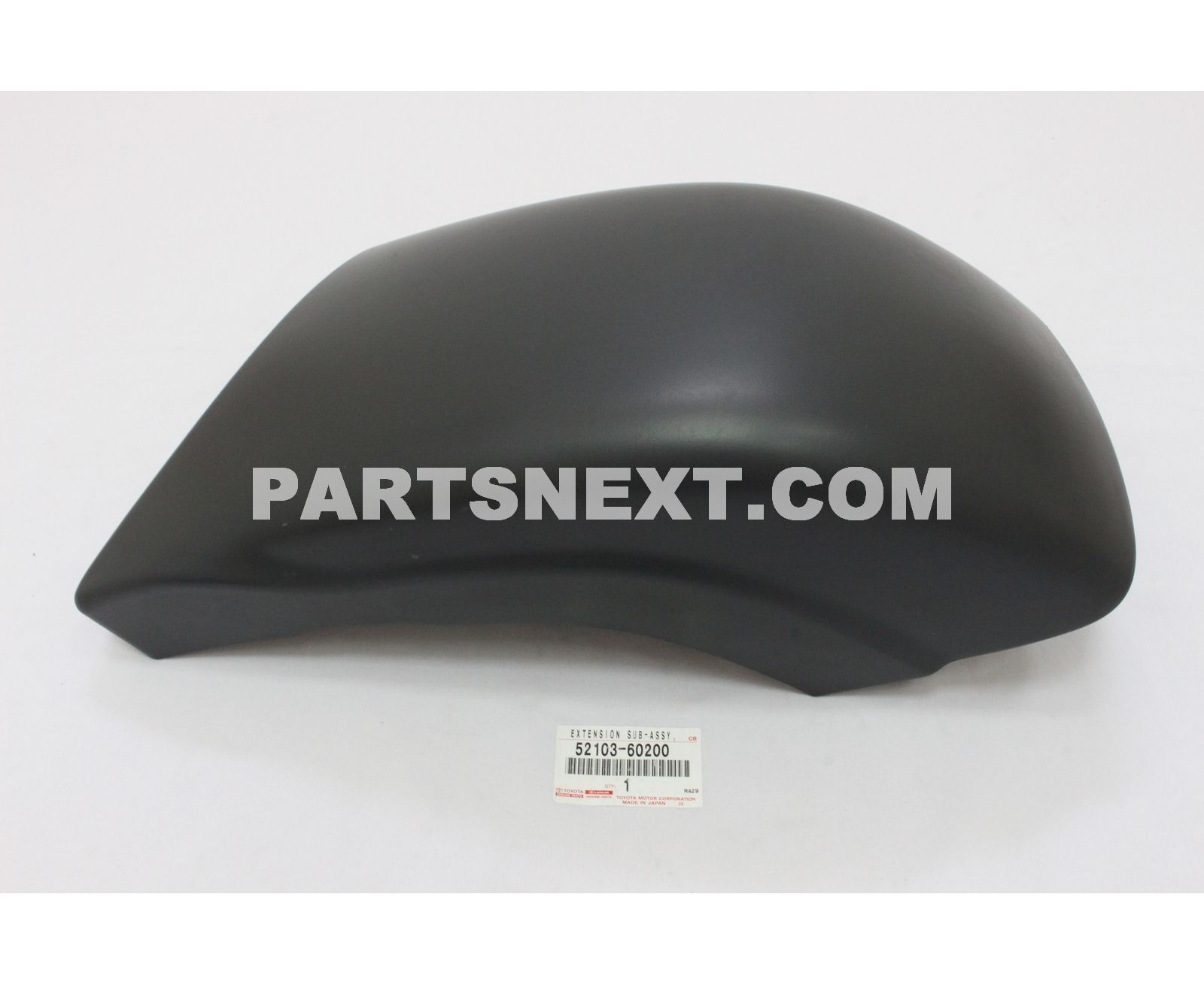 Toyota :: 52103-60200 EXTENSION, FRONT BUMPER, LH