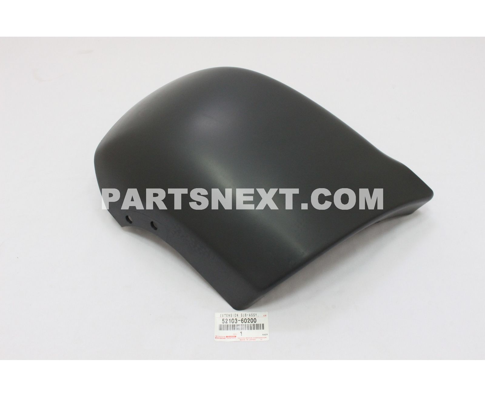 Toyota :: 52103-60200 EXTENSION, FRONT BUMPER, LH