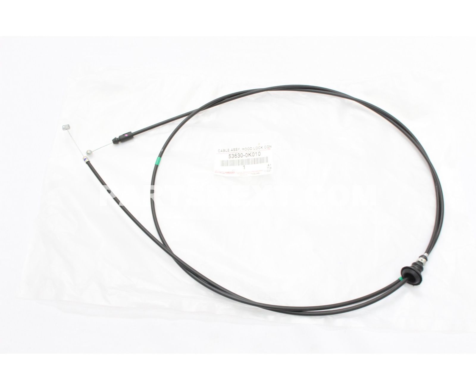Toyota :: 53630-0K010 CABLE ASSY, HOOD LOCK CONTROL