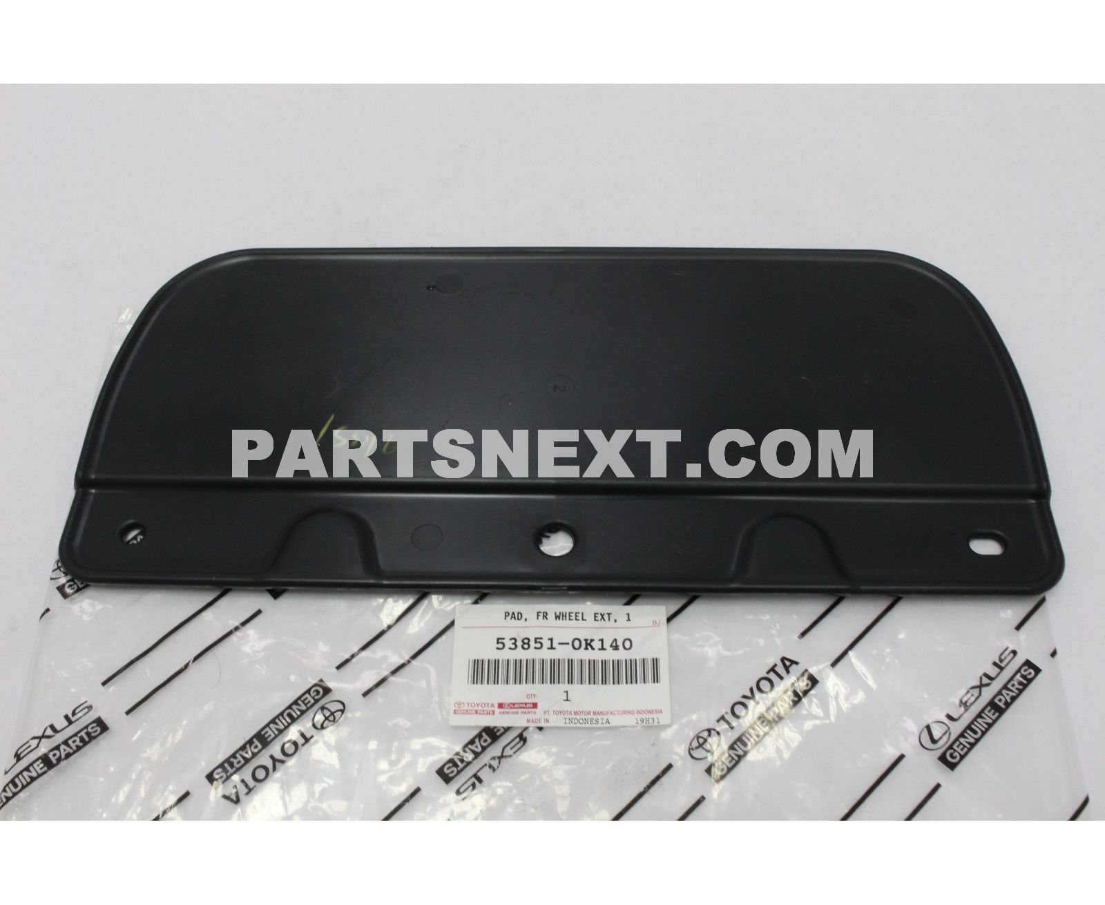 Toyota :: 53851-0K140 PAD, FR WHEEL