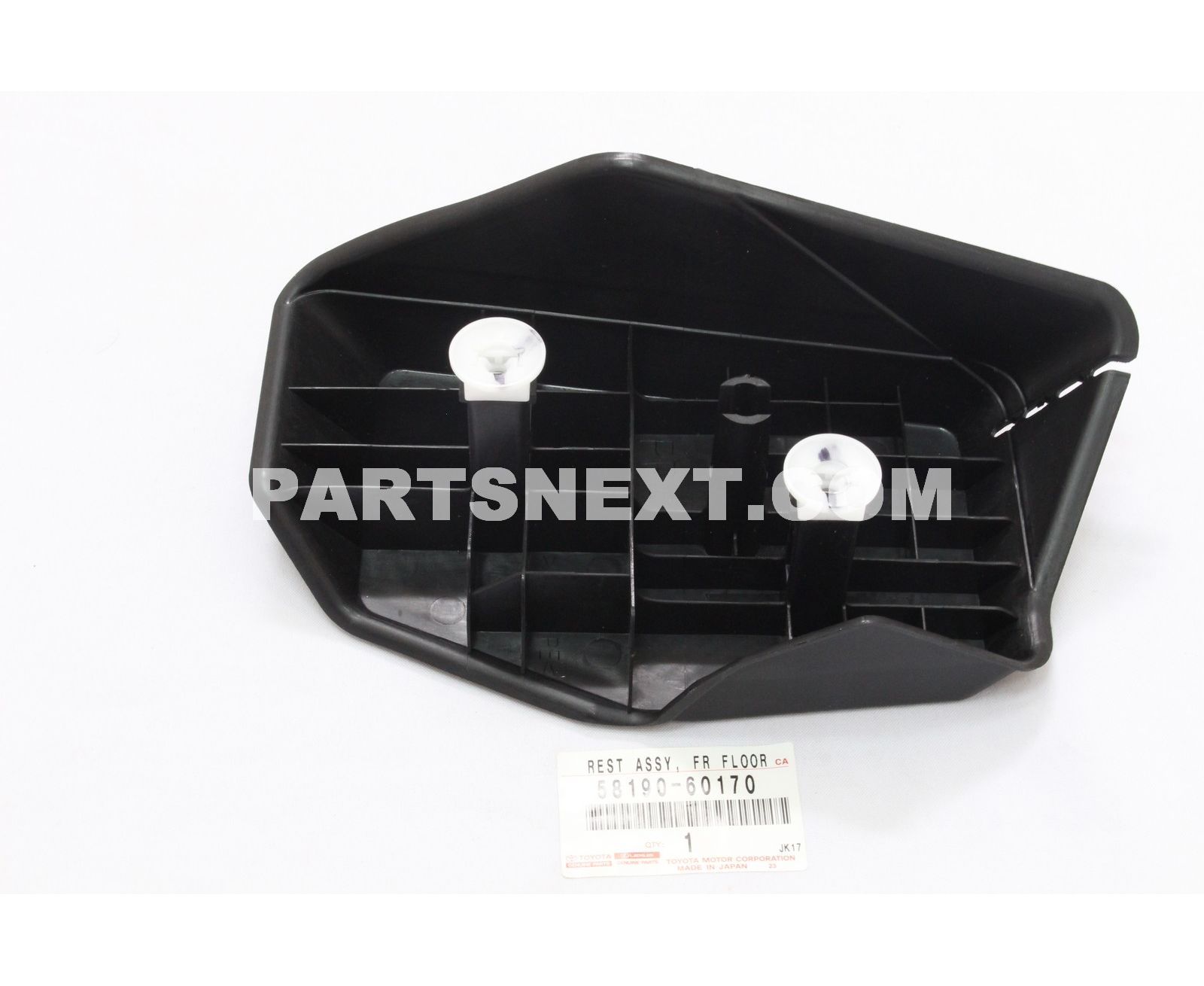 Toyota :: 58190-60170 FOOTREST, FRONT FLOOR