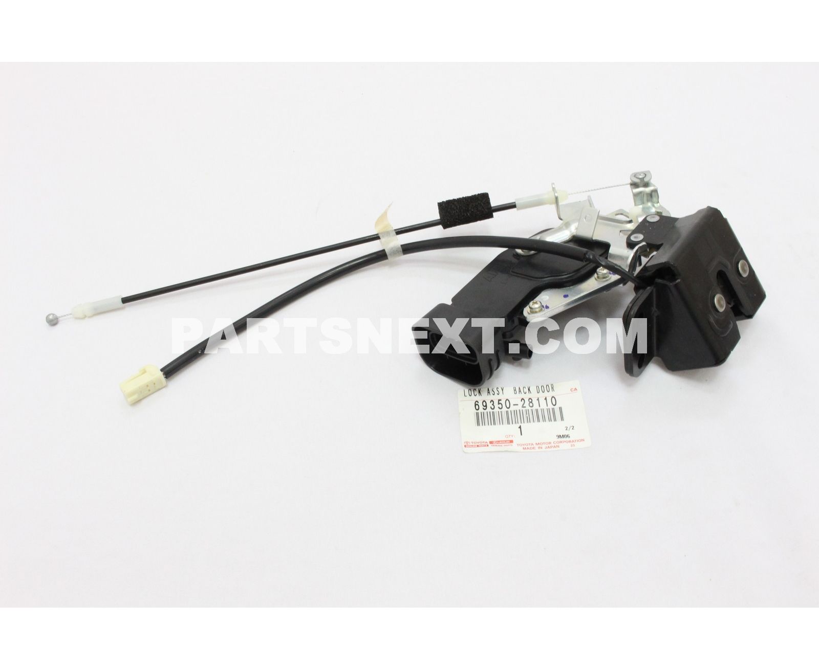 Toyota :: 69350-28110 LOCK ASSY, BACK DOOR