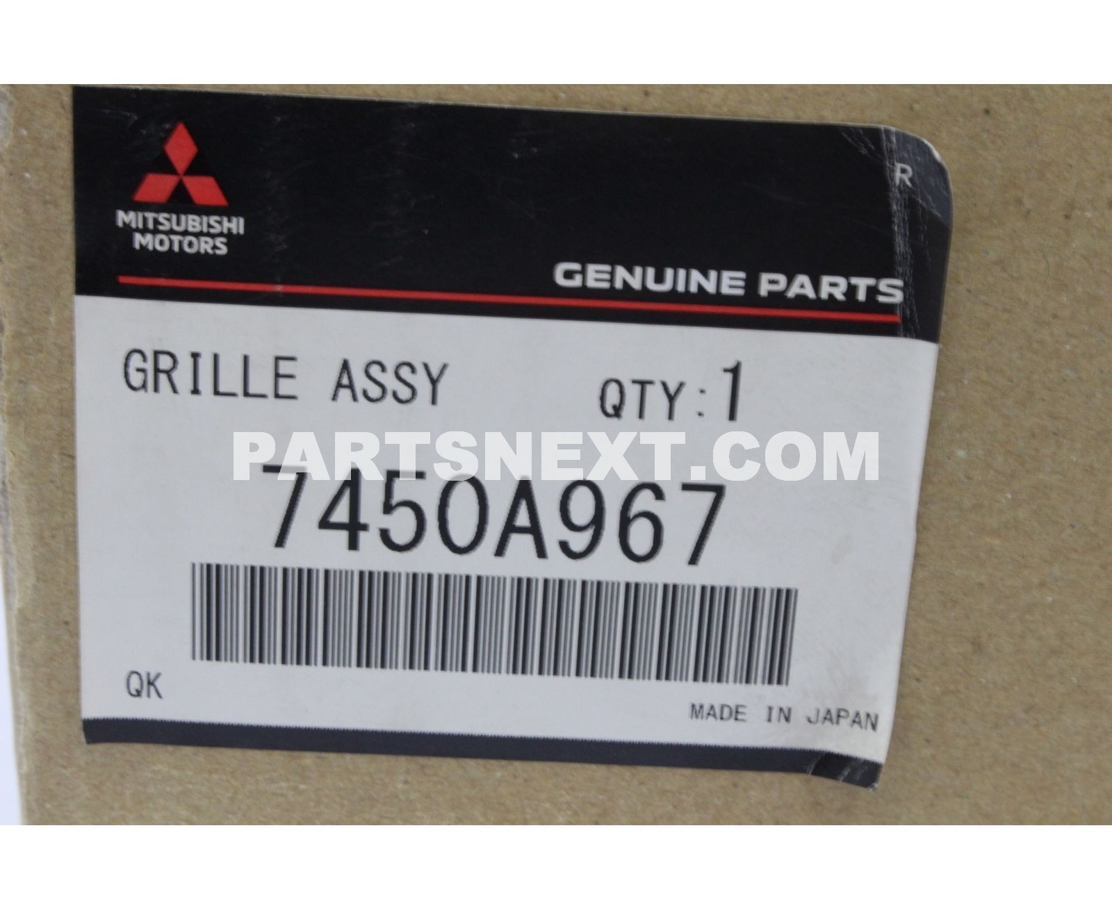 Mitsubishi :: 7450A967 GRILLE ASSY,RADIATOR
