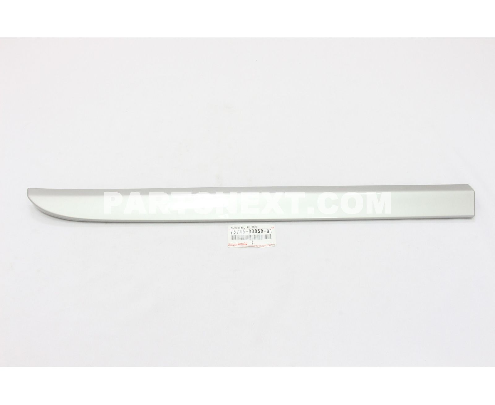 Toyota :: 75745-33050-B1 MOULDING, REAR DOOR OUTSIDE, LOWER RH