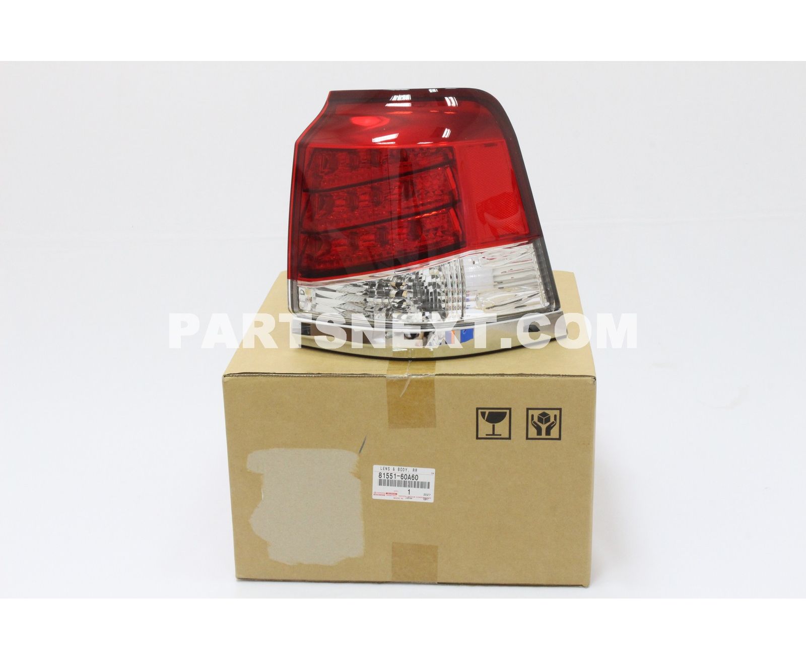 Toyota :: 81551-60A60 LENS & BODY, REAR COMBINATION LAMP, RH
